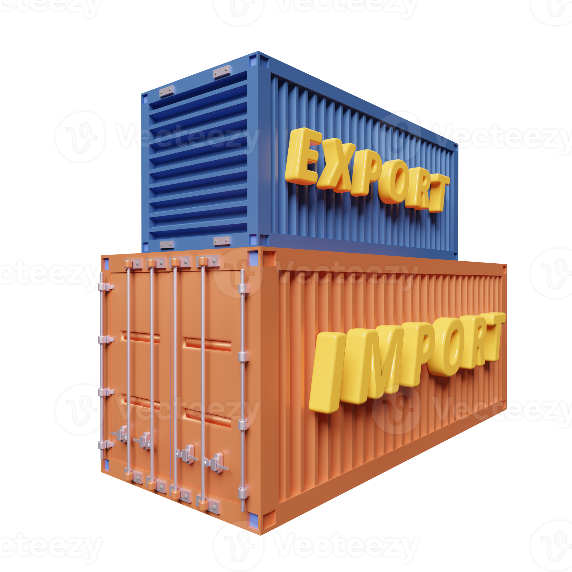 shipping container for import export, logistic service concept isolated ... shipping container for import export, logistic service concept isolated ...