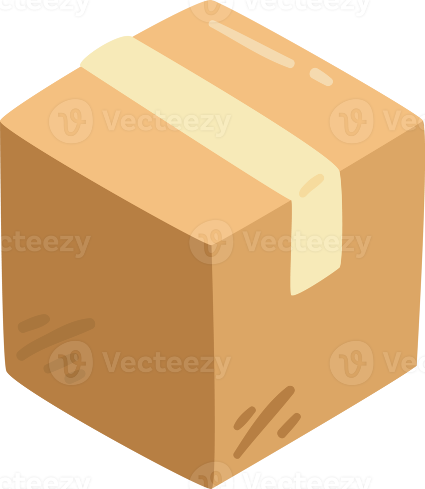 brown cardboard box 13083984 PNG