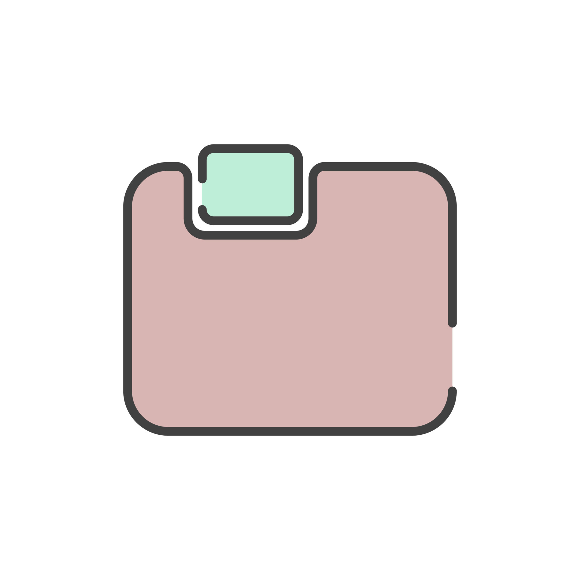 Folder icon vector illustration 13085139 Vector Art at Vecteezy