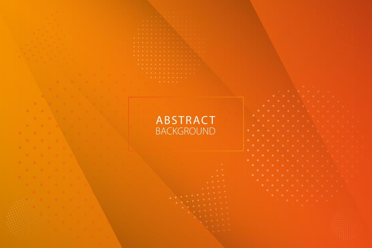 Abstract background in modern design. Vector orange abstract background ...