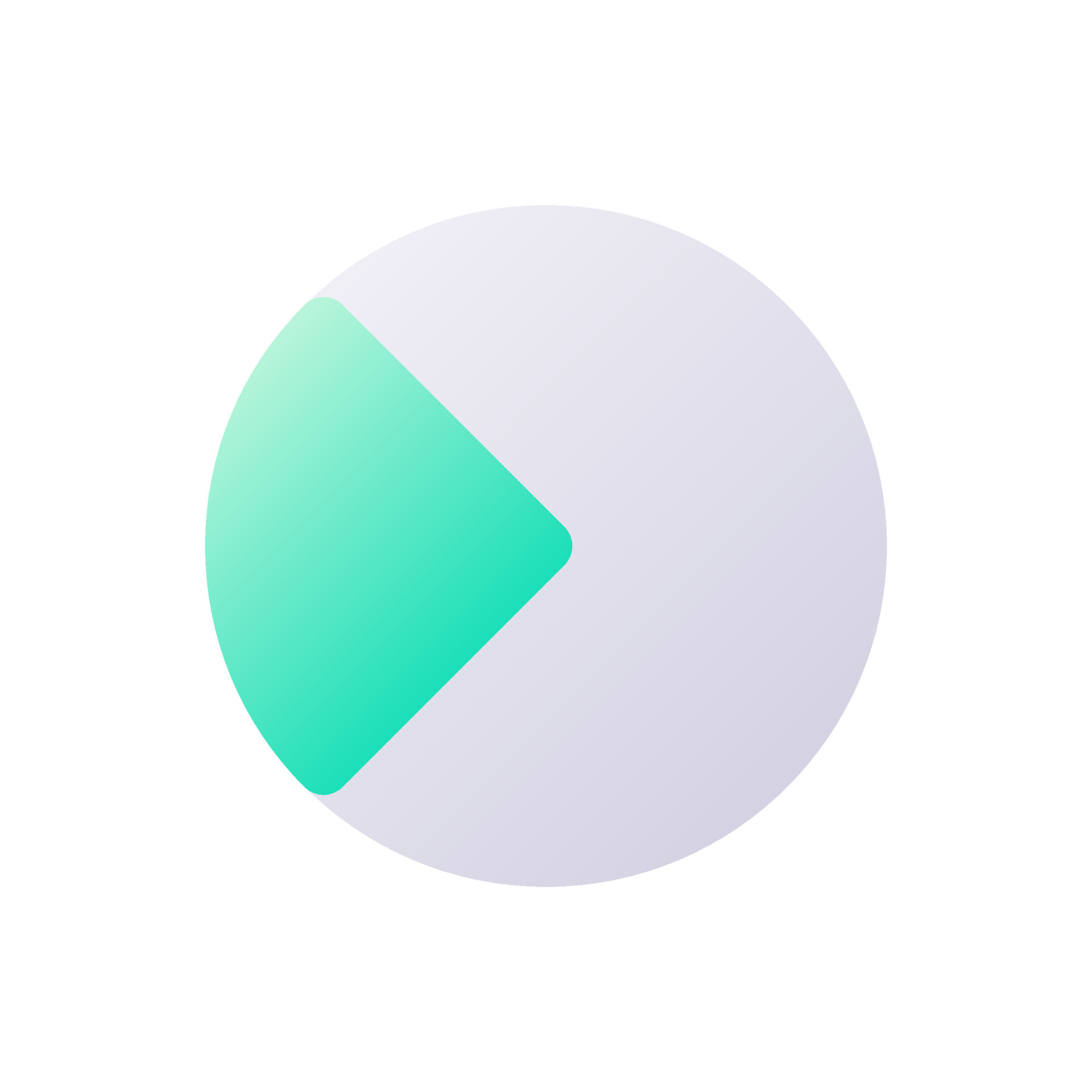 Segment Chart Pixel Perfect Flat Gradient Two Color Ui Icon Online