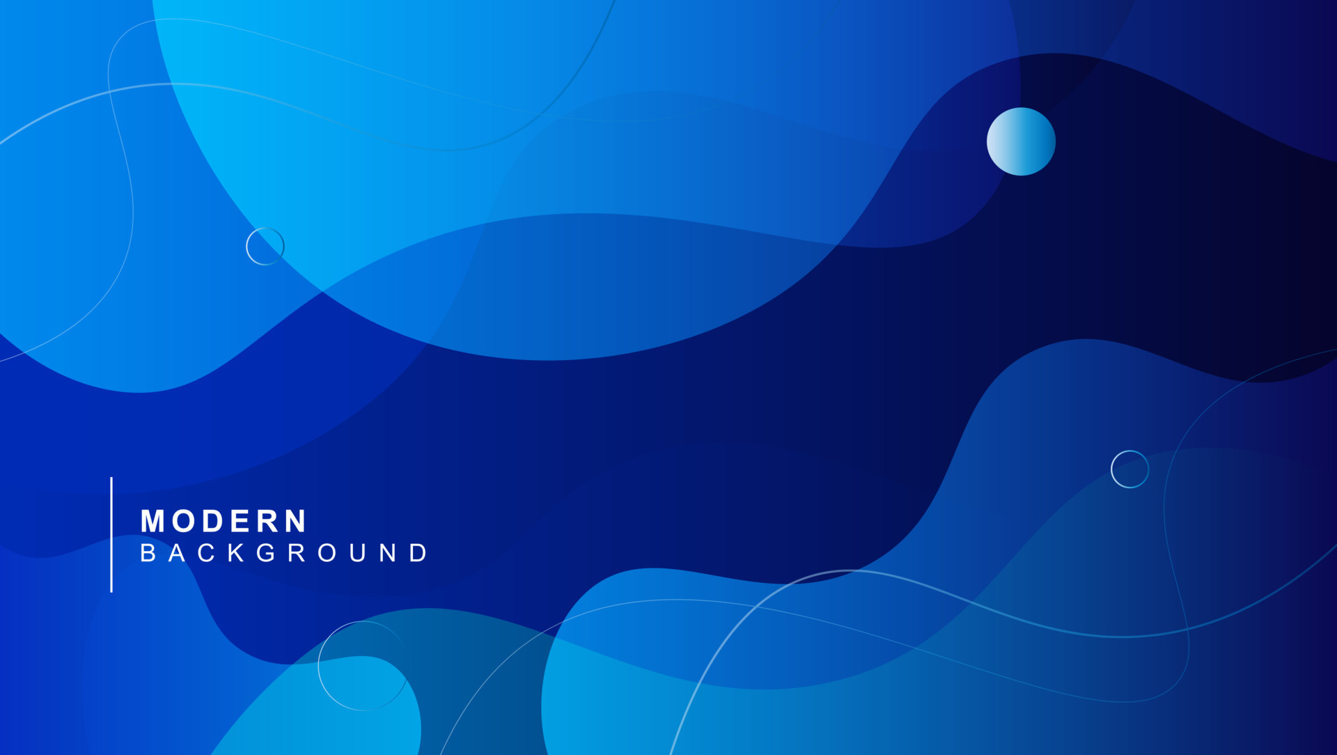 Modern abstract gradient blue geometric background 13087545 Vector Art ...