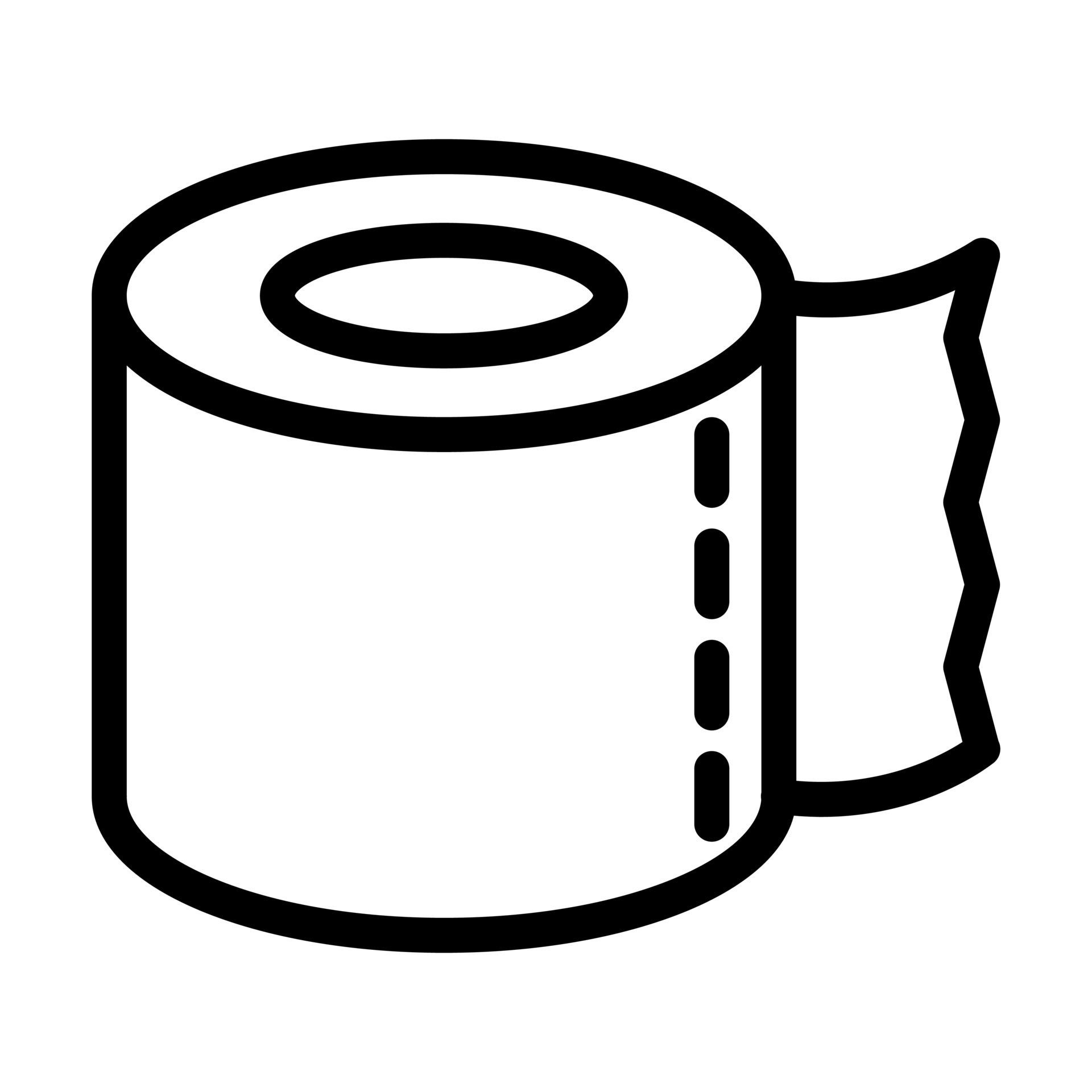 Tissue Roll Icon Design 13087805 Vector Art At Vecteezy