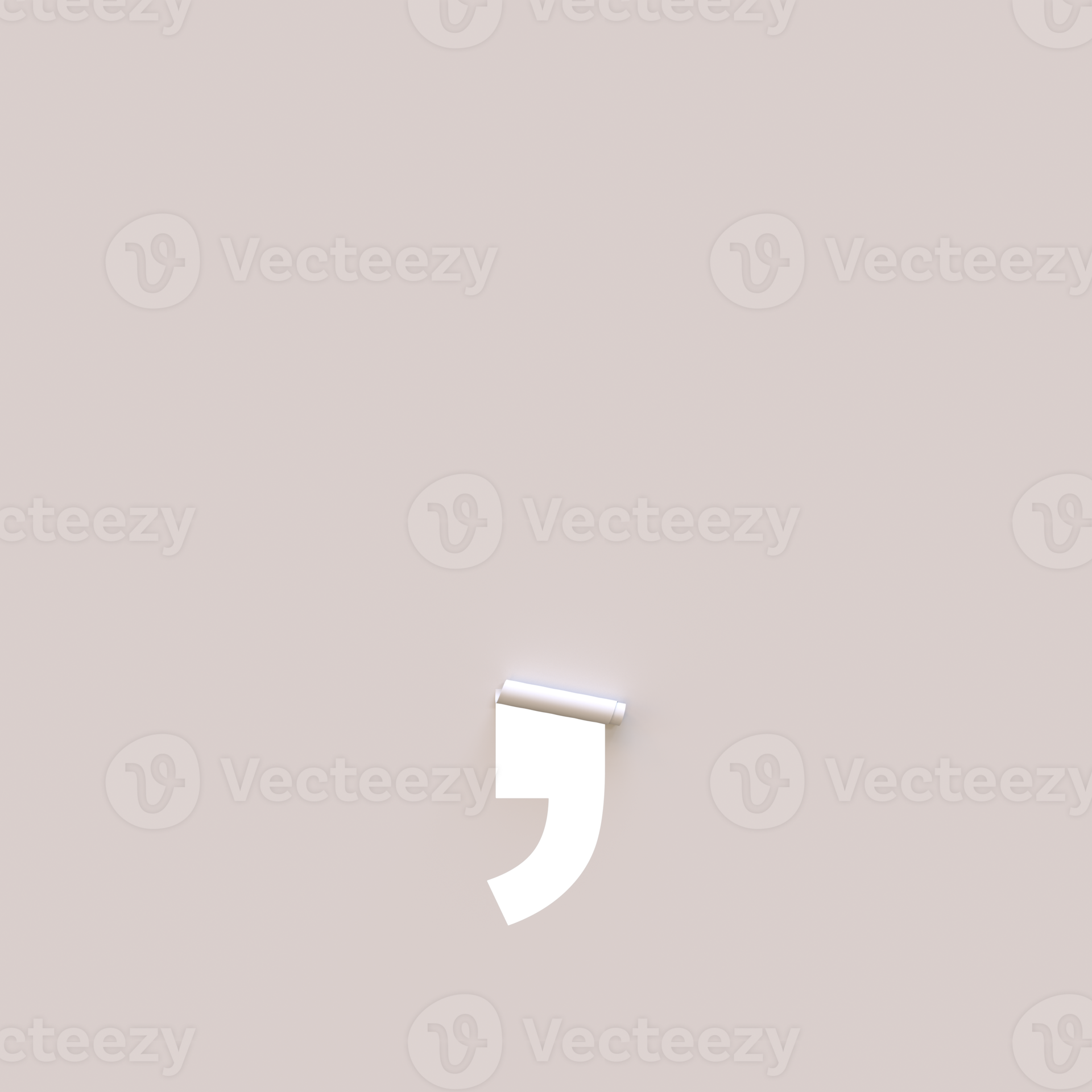 Paper Cut Out Roll Up Typeface Text With Alpha Comma 13088730 Png