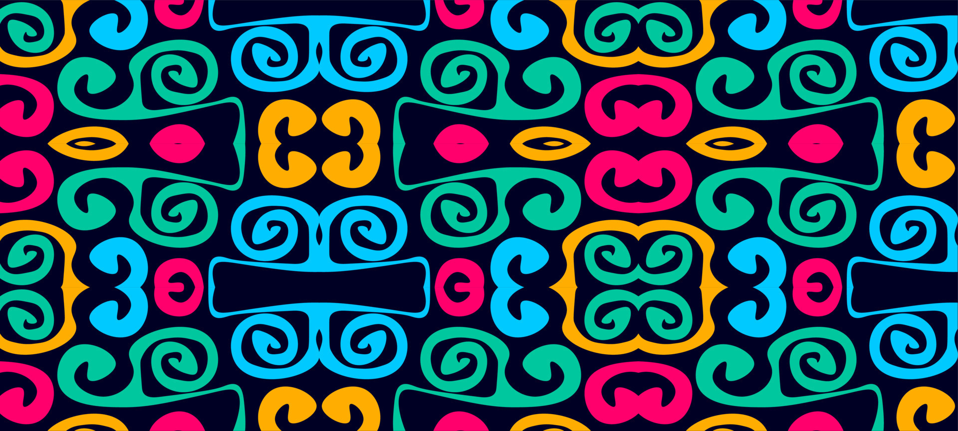 abstract art color vector pattern background of colorful oval or circle ...