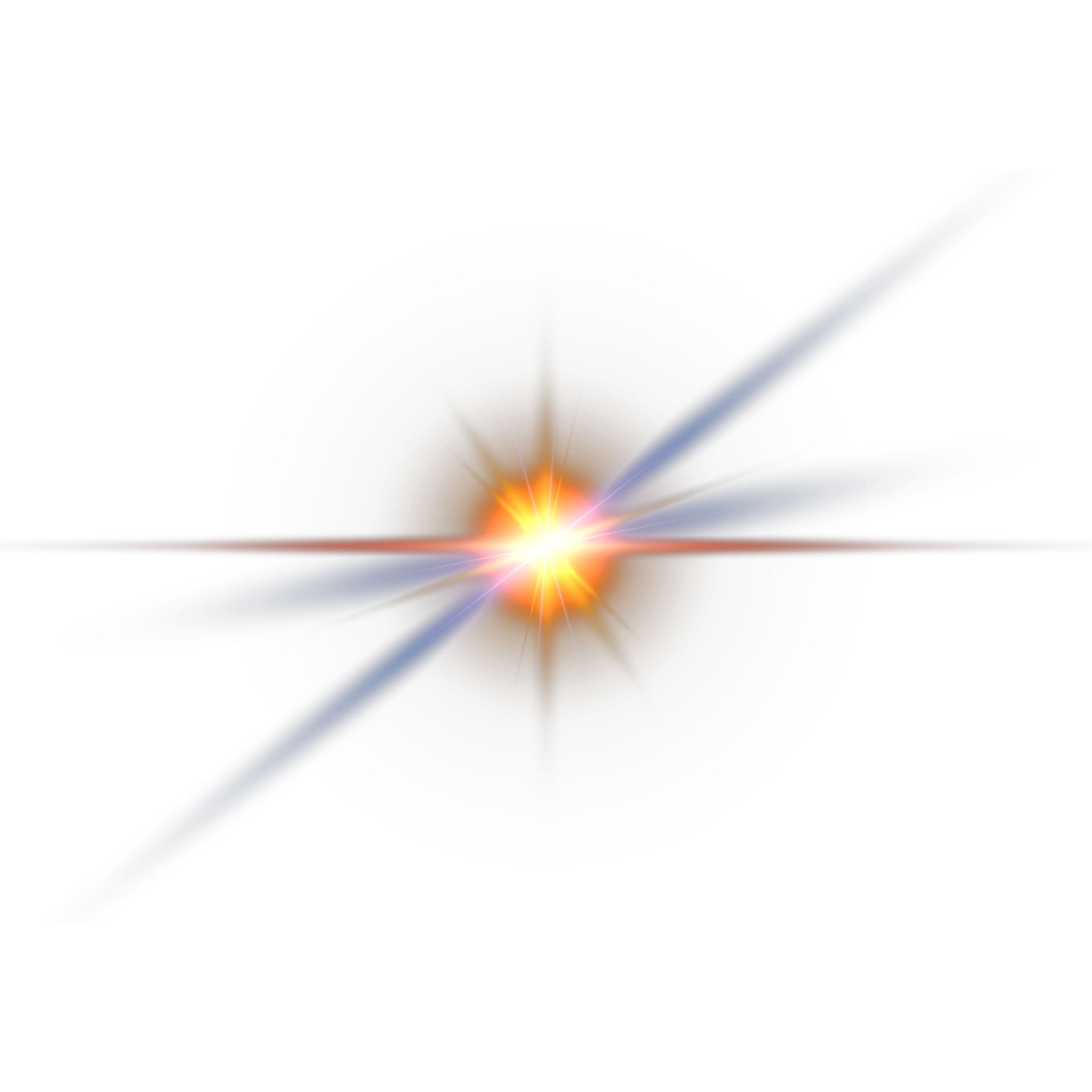 Orange Lens Flare Png