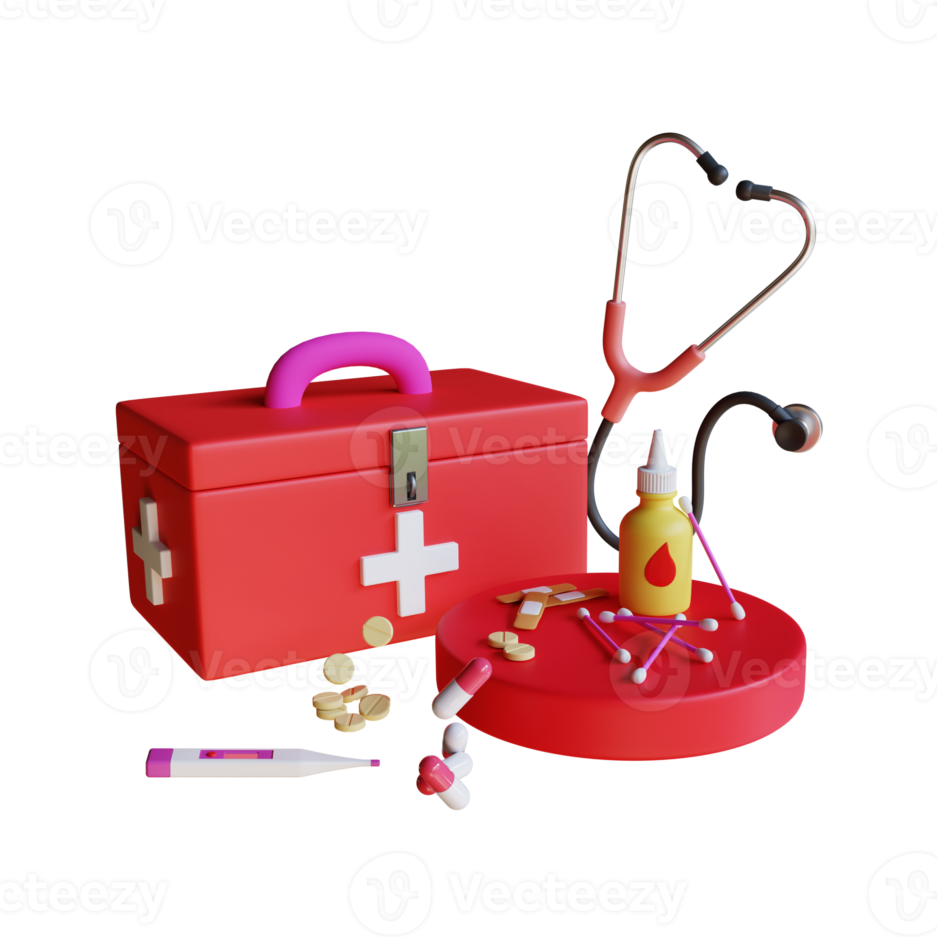 3d render first aid medical 13091298 PNG