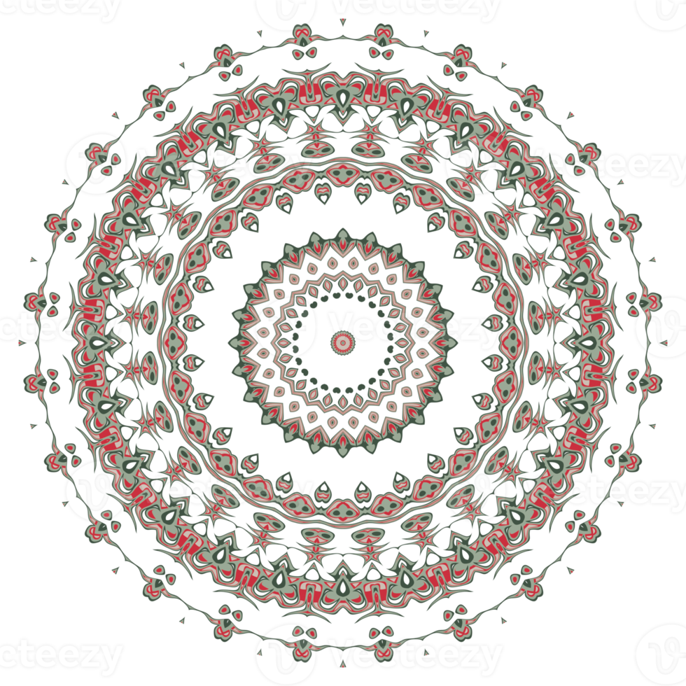 Abstract mandala flower pattern 13092398 PNG