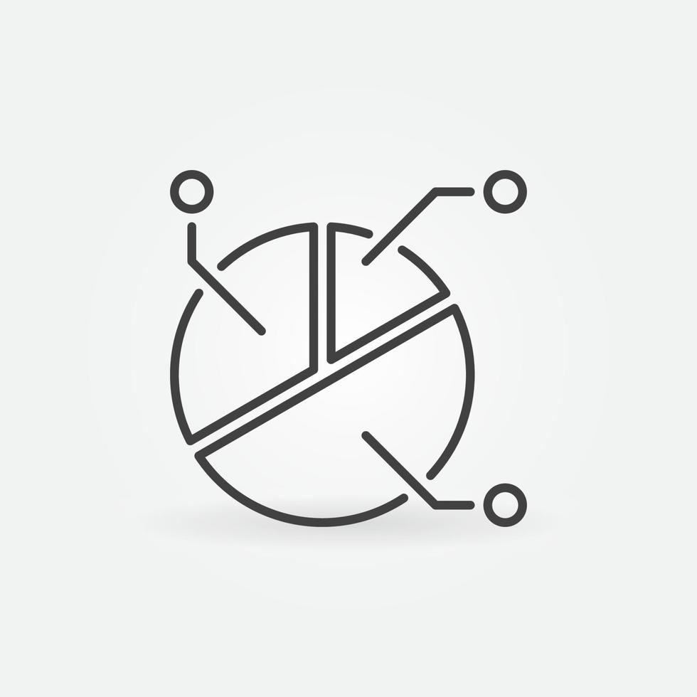 Pie Chart outline vector concept Statistics icon 13093595 Vector Art at ... Pie Chart outline vector concept Statistics icon 13093595 Vector Art at ...