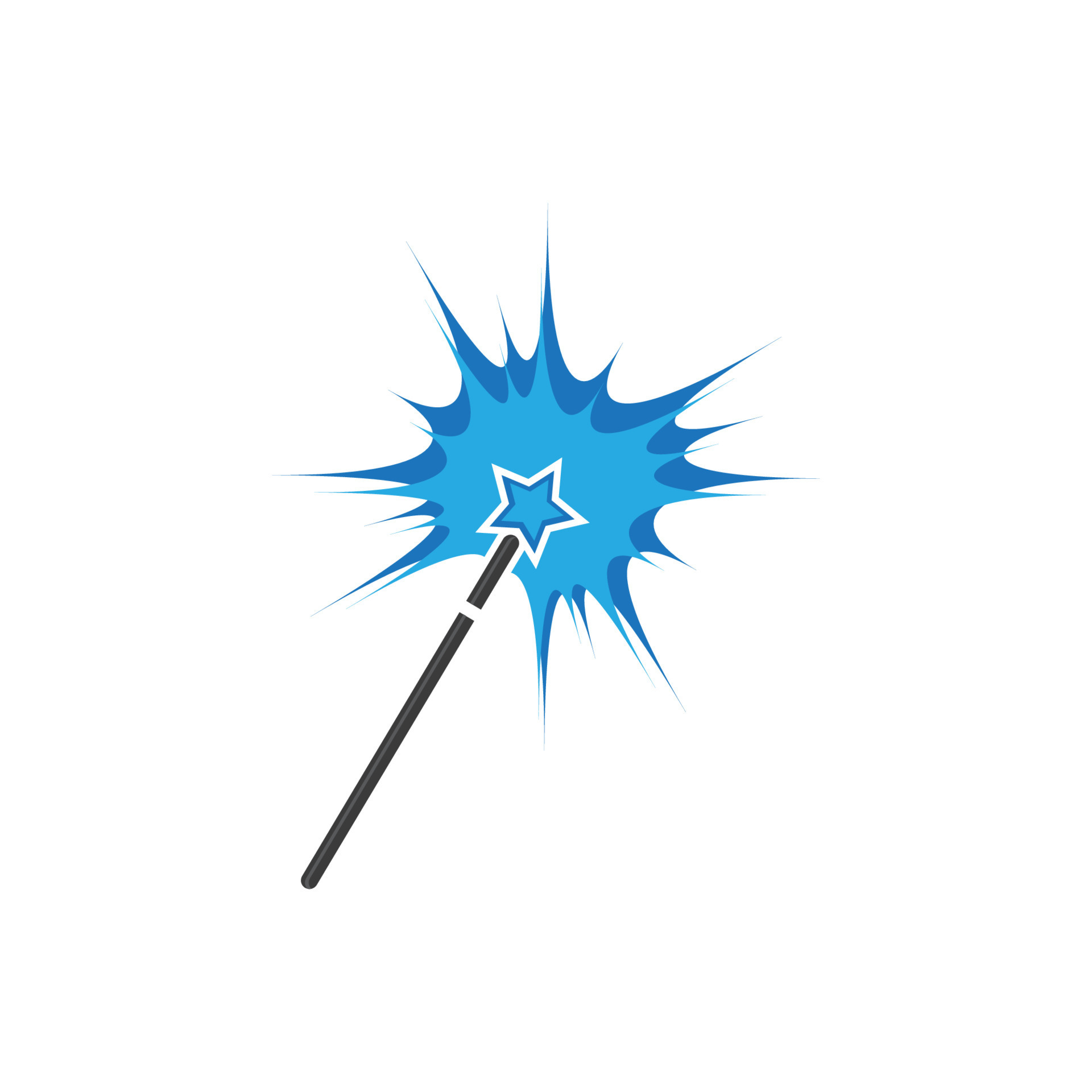 Magic Vector icon illustration 13097087 Vector Art at Vecteezy