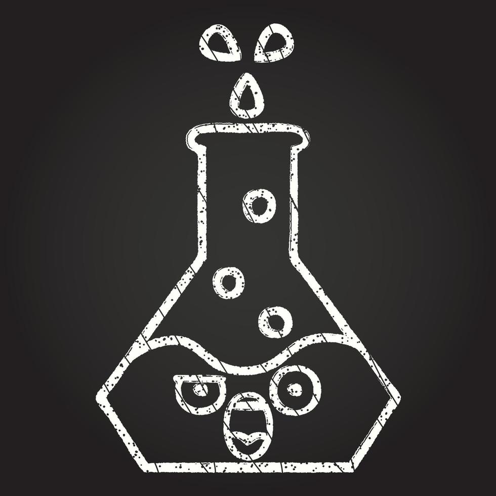 Science Experiment Chalk Drawing 13111385 Vector Art at Vecteezy