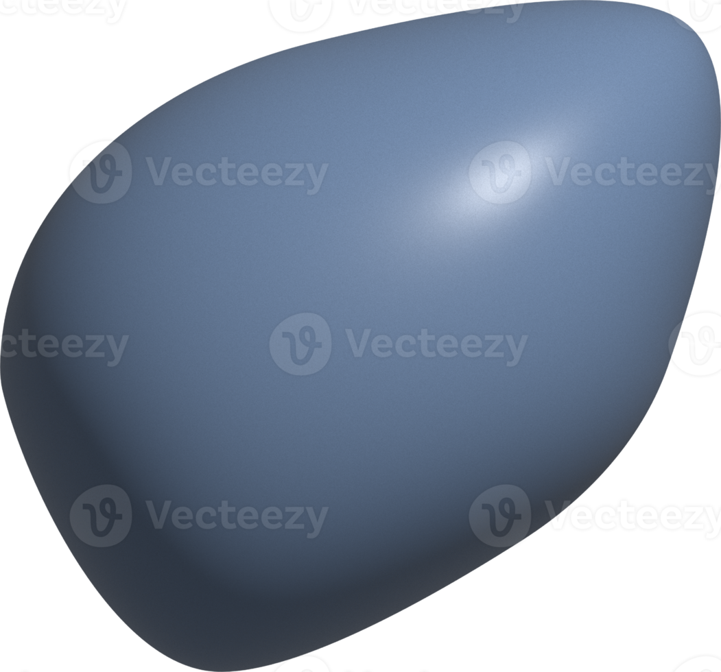 Free 3d Abstract Blob Freeform Shape Decoration 13114028 Png With