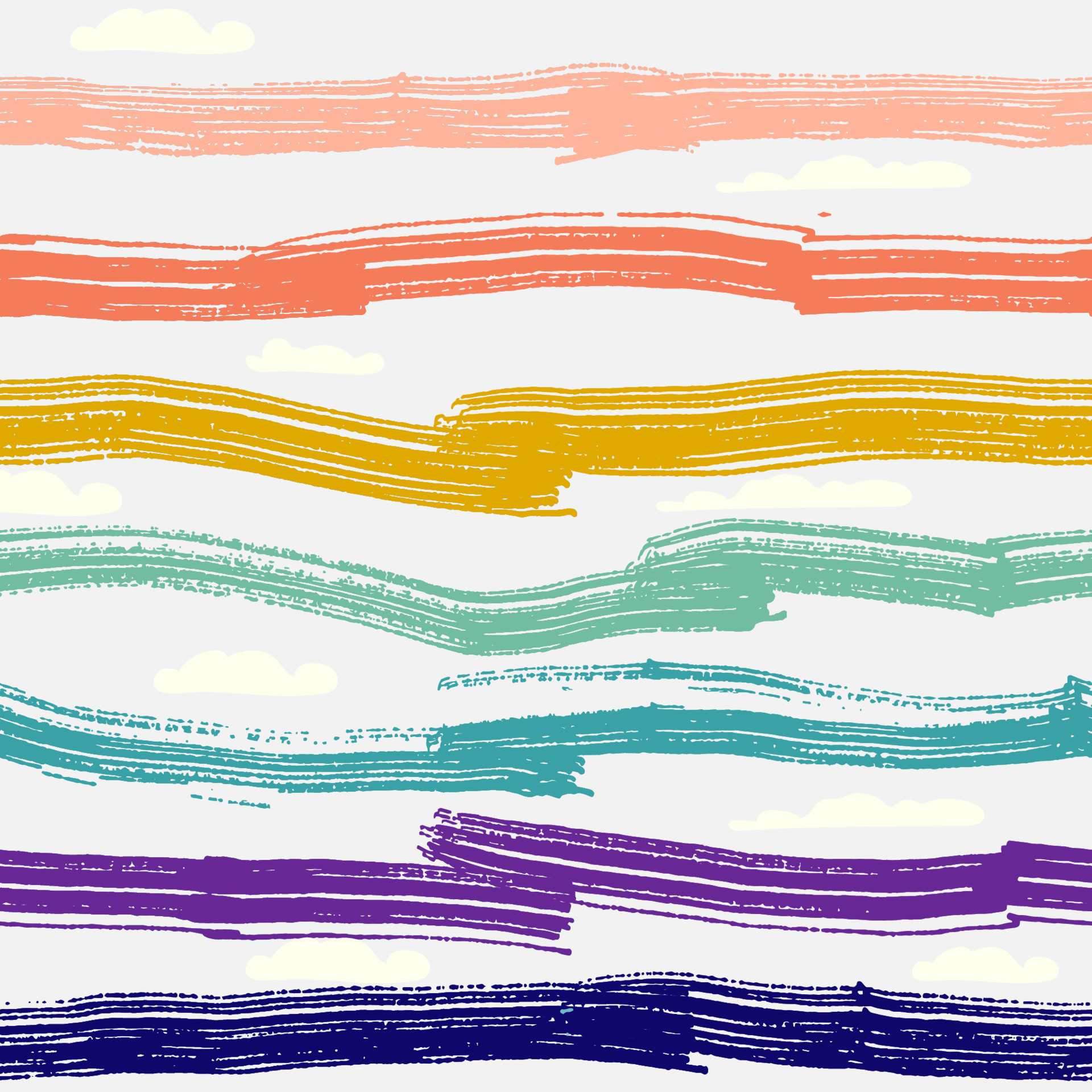 Rainbow seamless diagonal stripes pattern, vector illustration ... Rainbow seamless diagonal stripes pattern, vector illustration ...