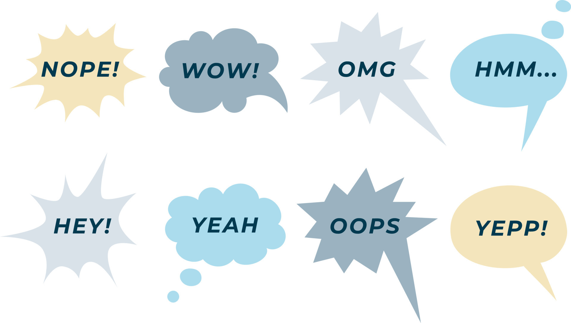 set of speech bubbles 13116451 Vector Art at Vecteezy
