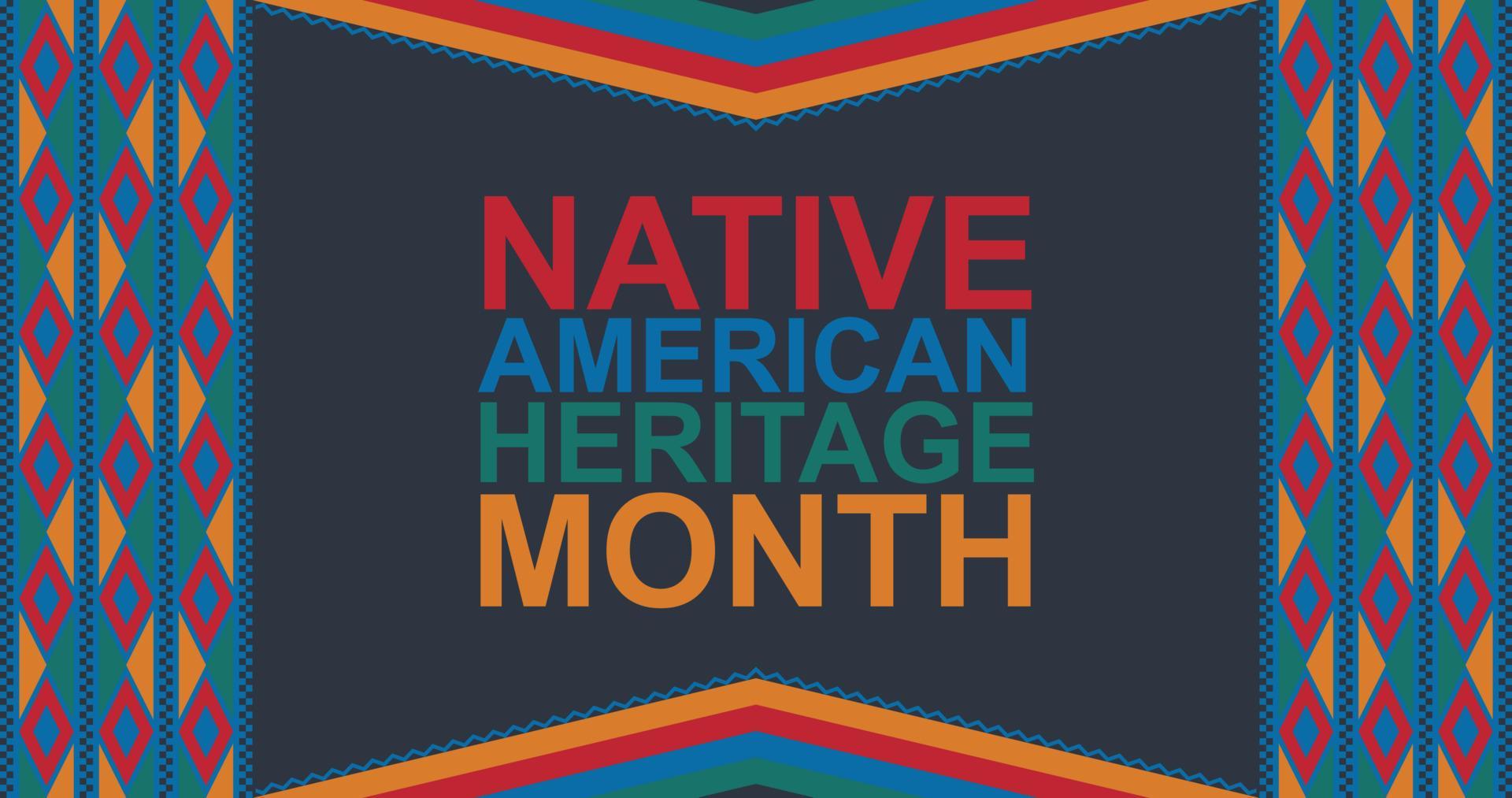 National native american heritage month background. 13116544 Vector Art ...