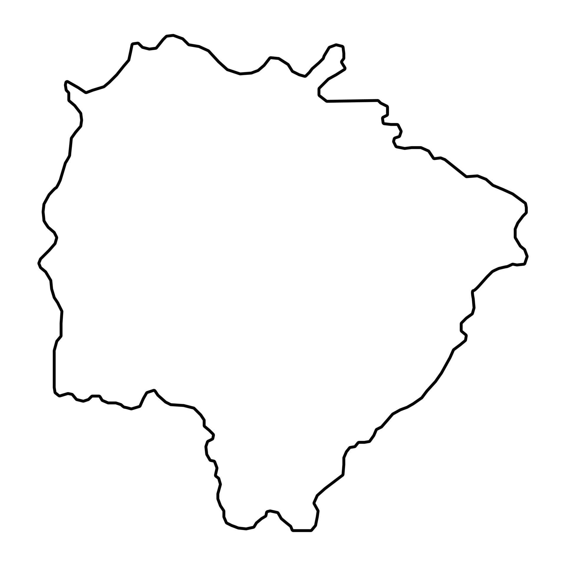 Mato Grosso Do Sul Map State Of Brazil Vector Illustration 13117762