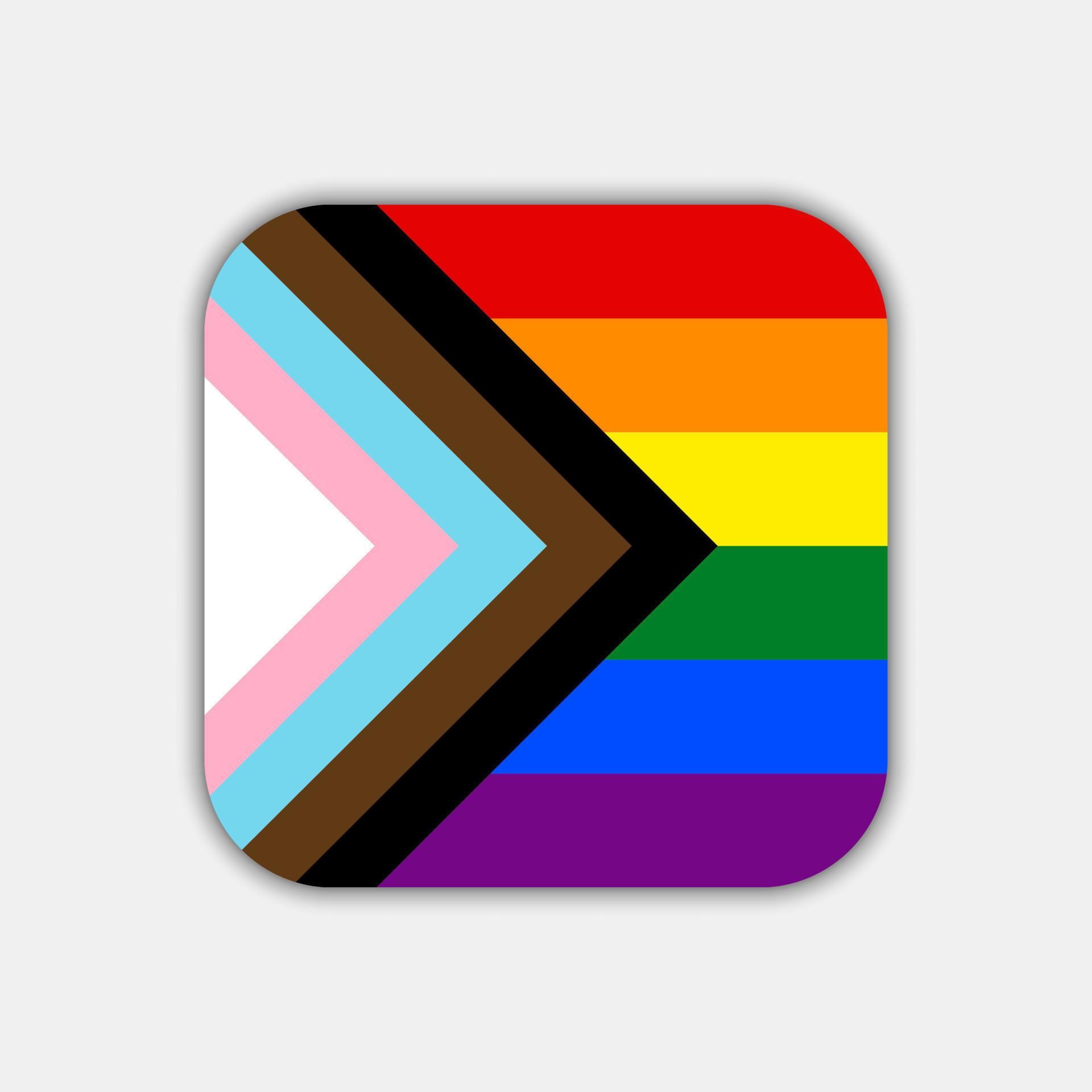 New pride flag LGBTQ. Vector illustartion. 13117763 Vector Art at Vecteezy