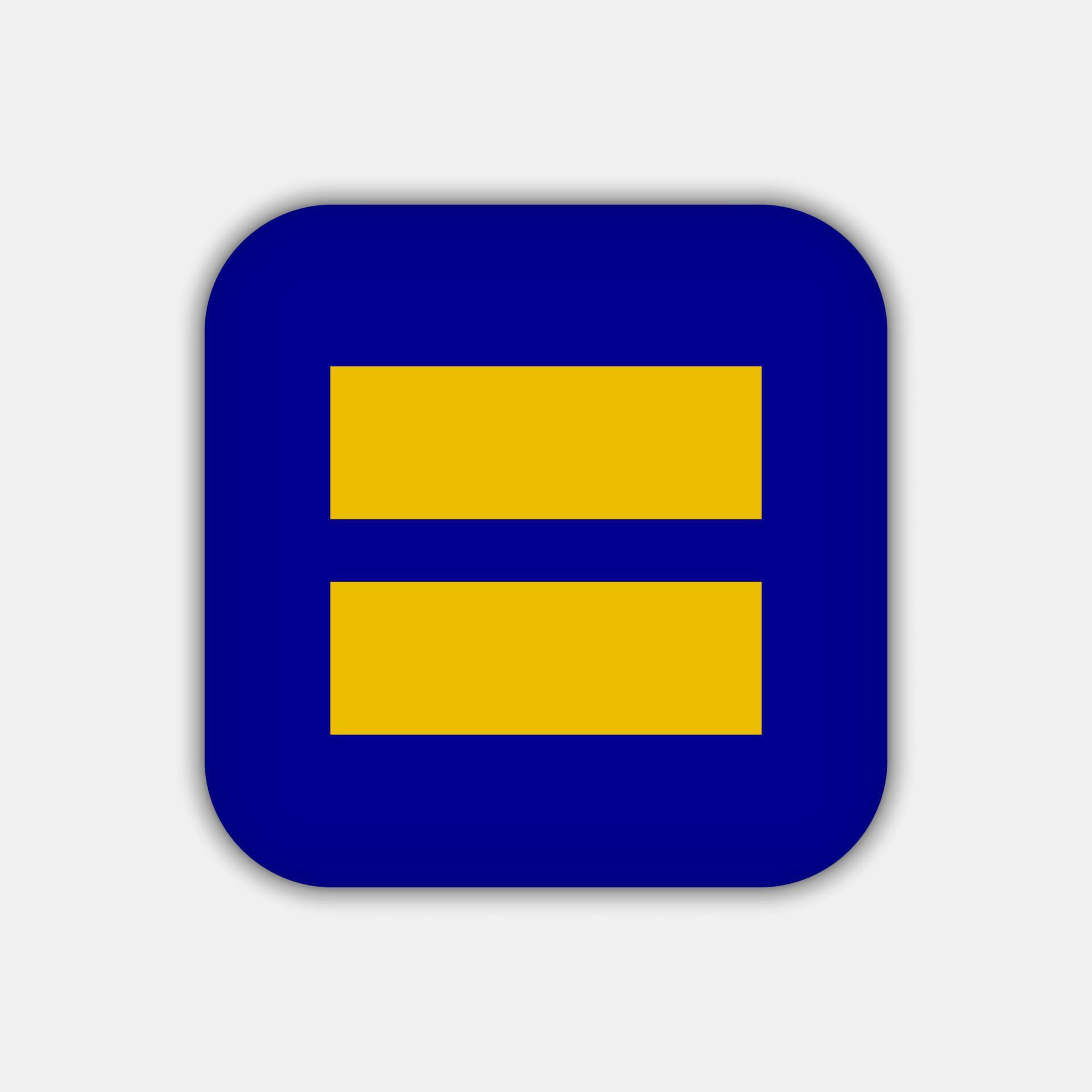 Human Rights Campaign Pride Flag Vector Illustration 13117795 Vector Art At Vecteezy