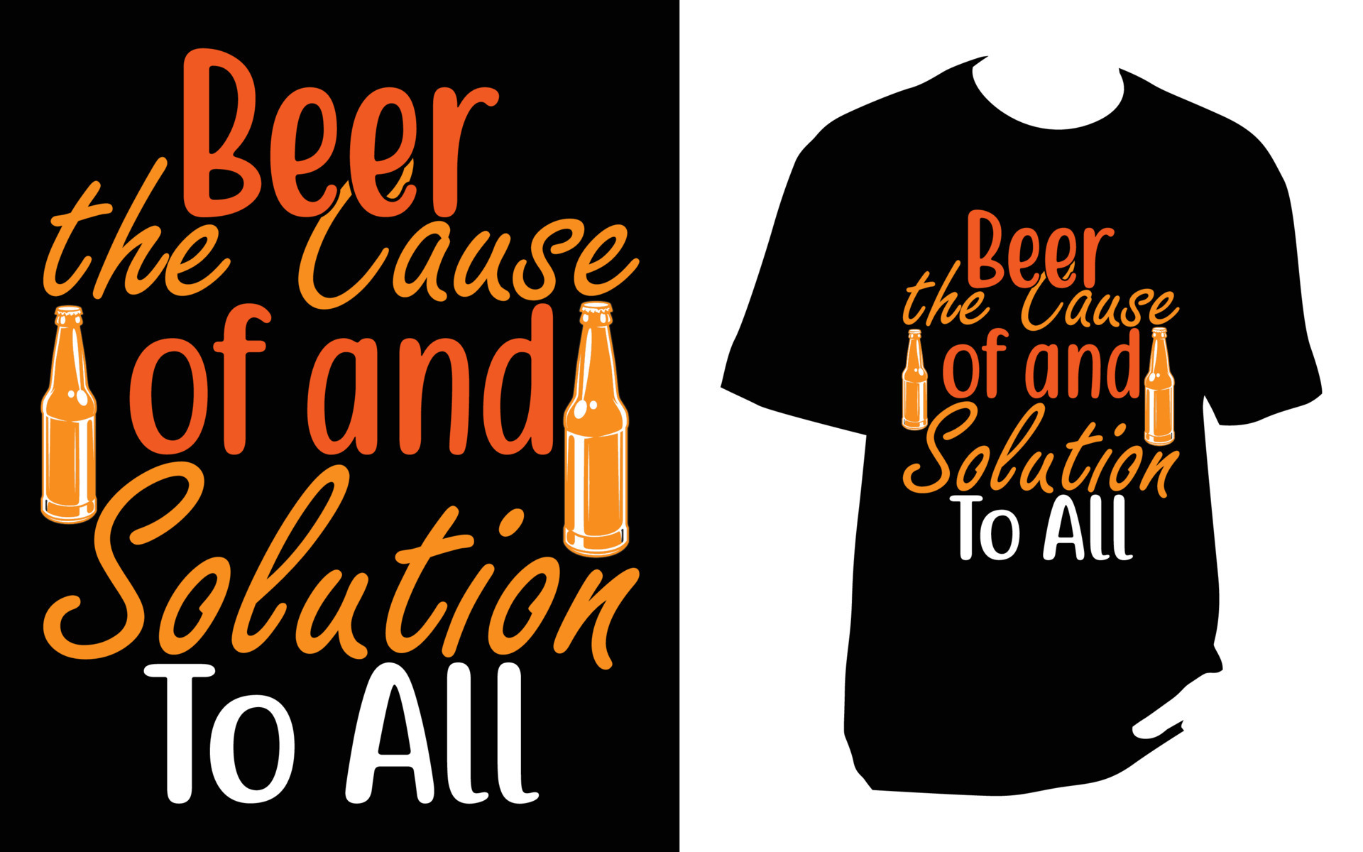 Craft Beer T Shirt 13118377 Vector Art At Vecteezy