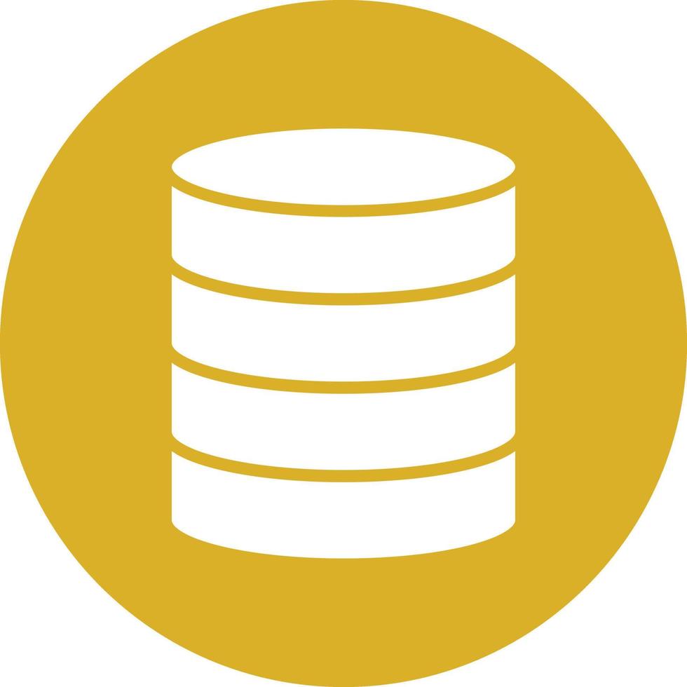 Database Icon Style 13122393 Vector Art at Vecteezy