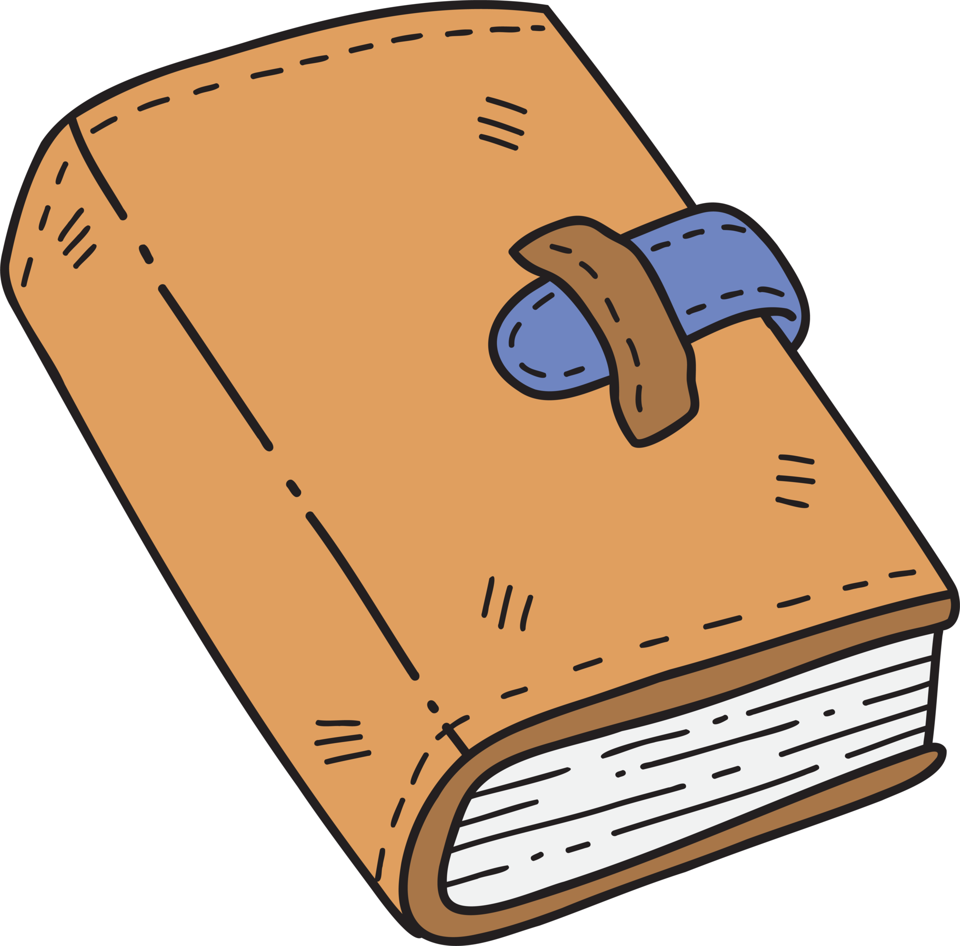 Hand Drawn Cute Book Illustration 13127341 PNG hand-drawn-cute-book-illustration-13127341-png