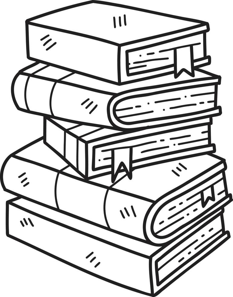 Hand Drawn stack of books illustration 13127859 Vector Art at Vecteezy Hand Drawn stack of books illustration 13127859 Vector Art at Vecteezy