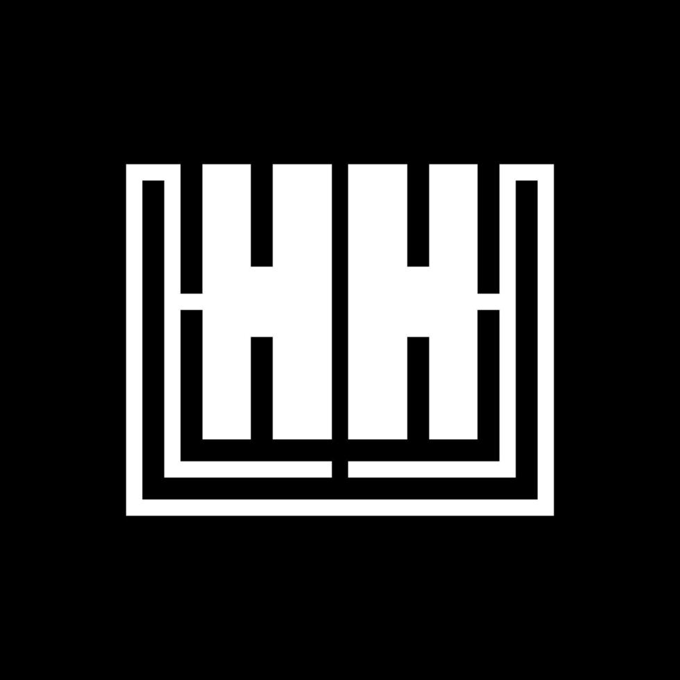 diseño del logotipo de la letra hh. marca identidad corporativa vector ... diseño del logotipo de la letra hh. marca identidad corporativa vector ...