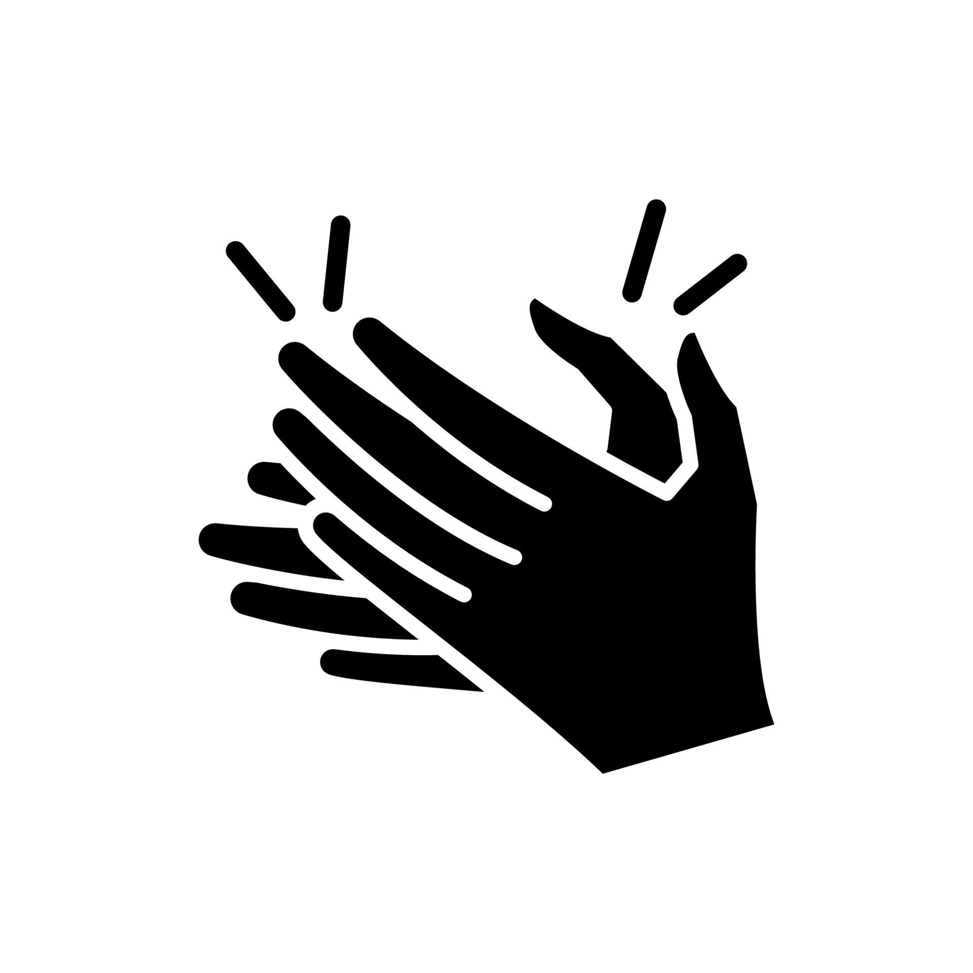 plantilla de diseño de vector de icono de aplausos 13131817 Vector en Vecteezy