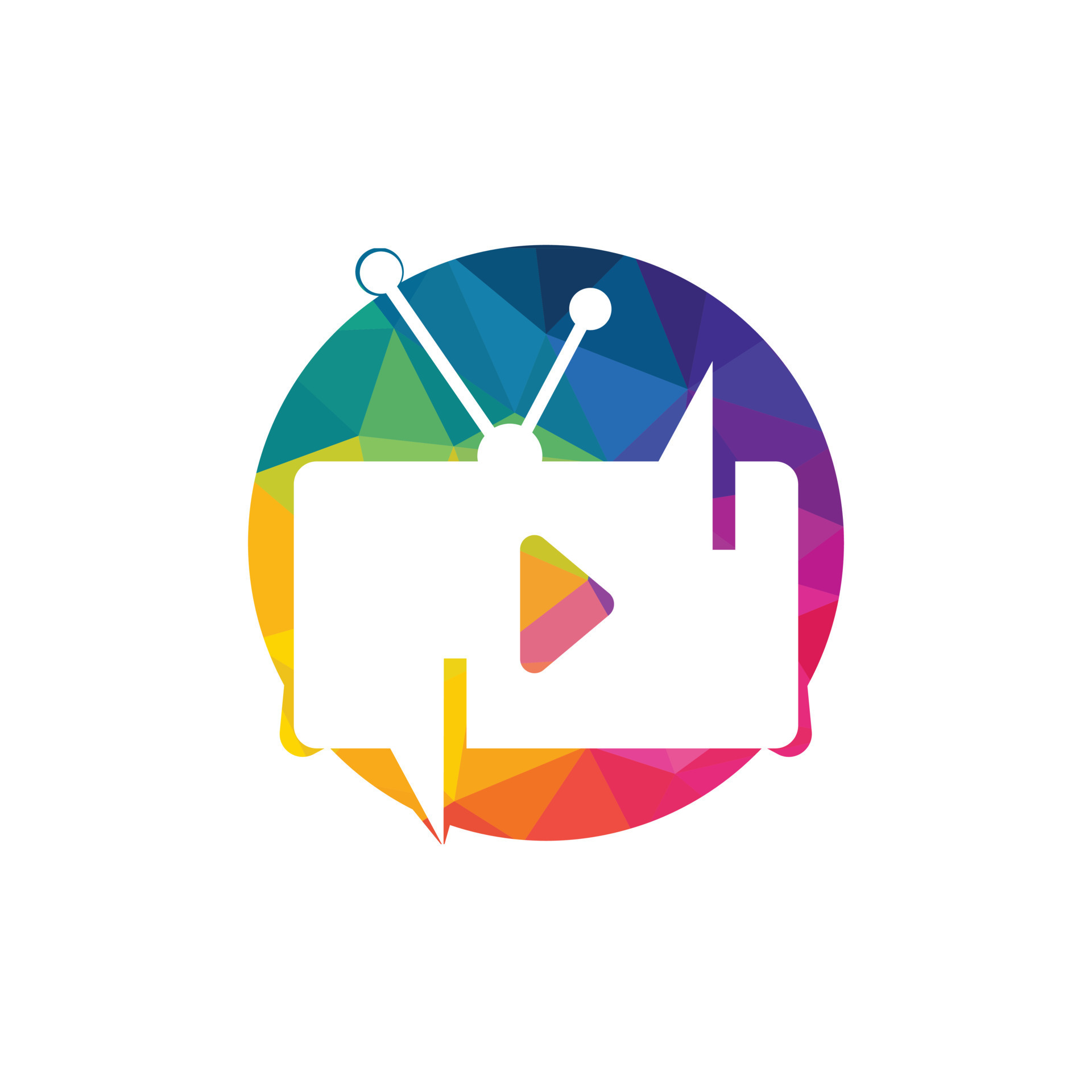 Creative chat TV logo design. Talk Show Logo Design. 13132939 Vector ... Creative chat TV logo design. Talk Show Logo Design. 13132939 Vector ...