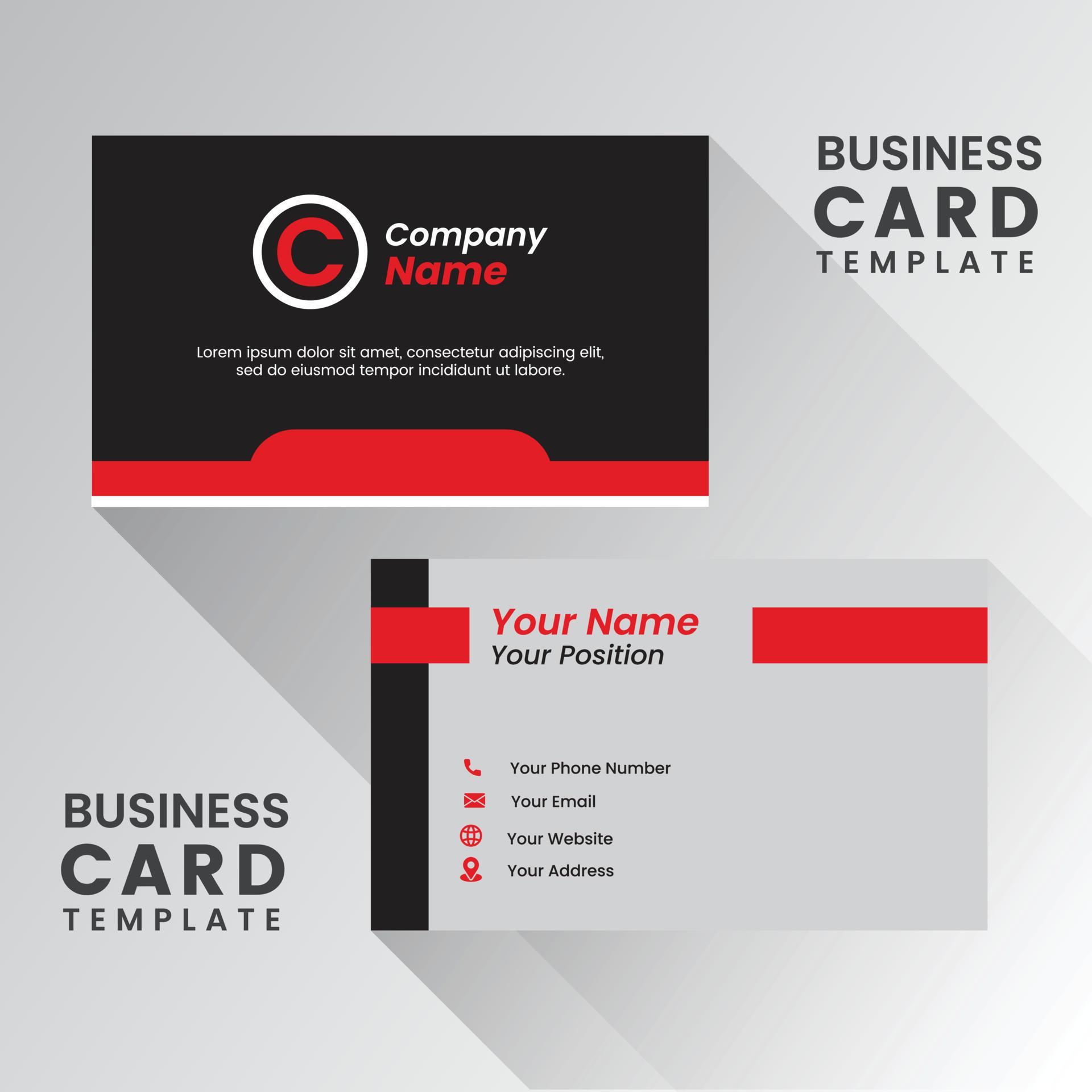 horizontal simple clean template vector design, layout in rectangle ...