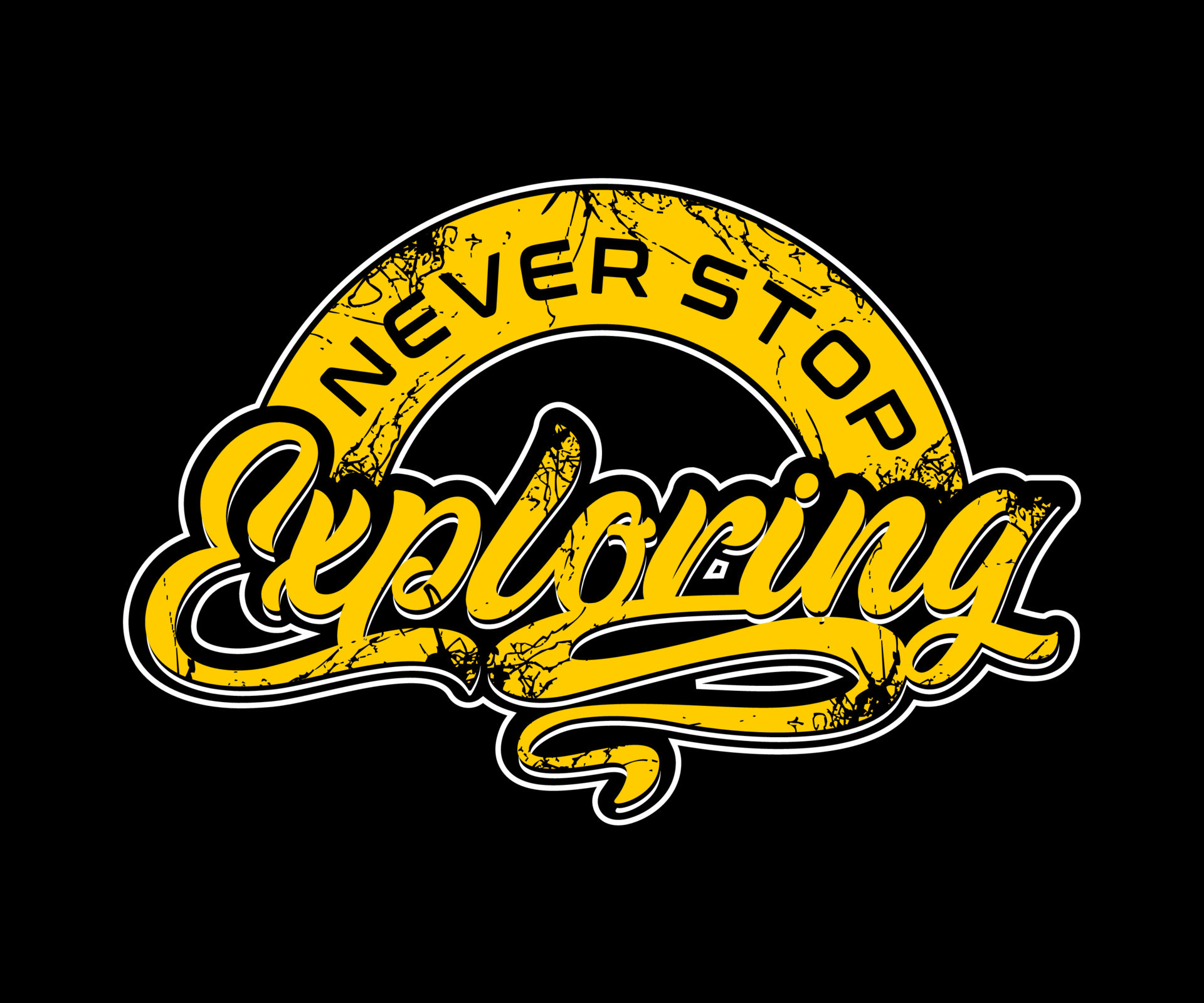 Never stop exploring, vector typography t-shirt design 13136088 Vector ... Never stop exploring, vector typography t-shirt design 13136088 Vector ...