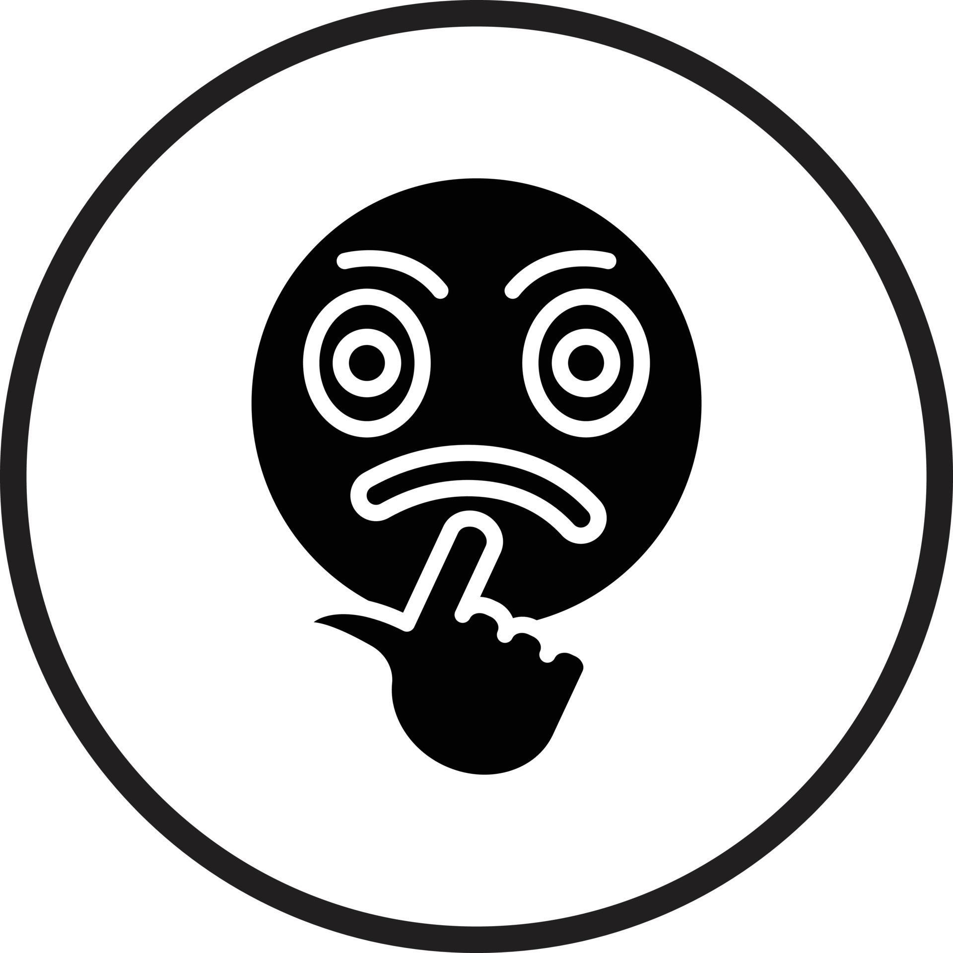 Confusing Icon Style 13136130 Vector Art at Vecteezy