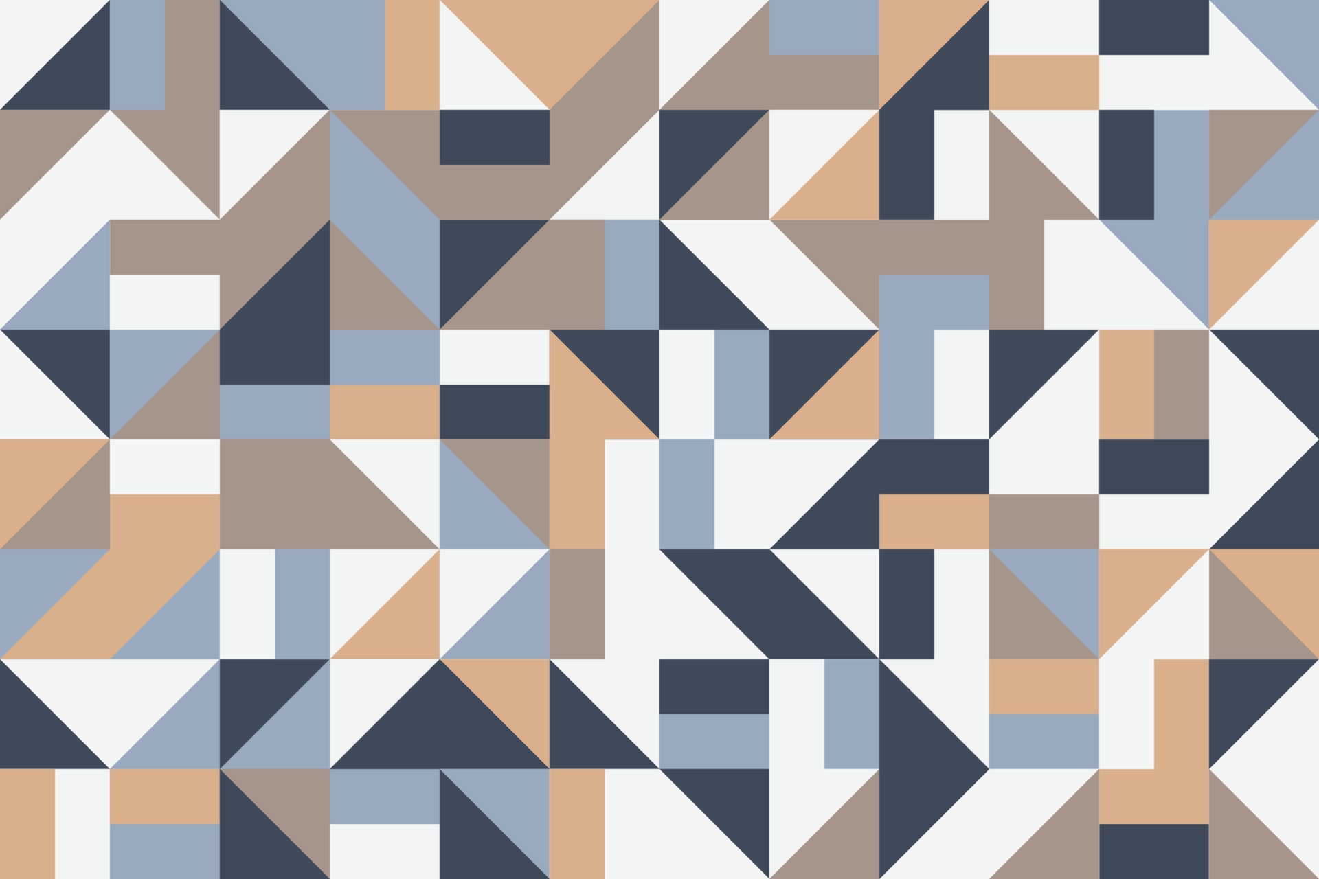 Minimalist Abstract Random Triangle Geometric Shapes Seamless Pattern
