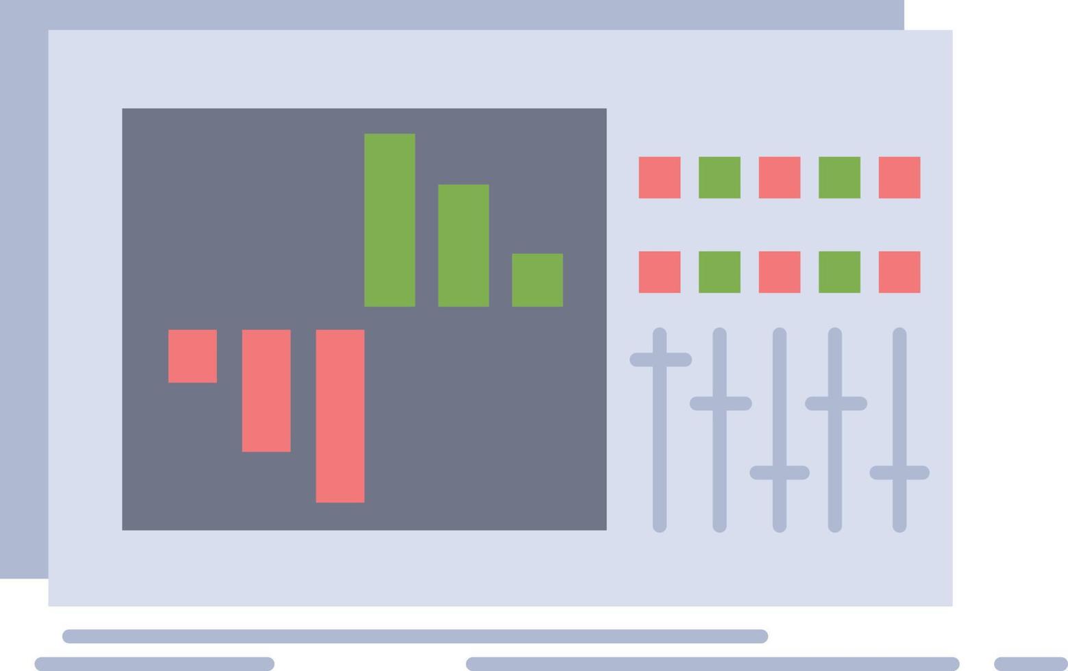 control equalizer equalization sound studio Flat Color Icon Vector 13138029 Vector Art at Vecteezy