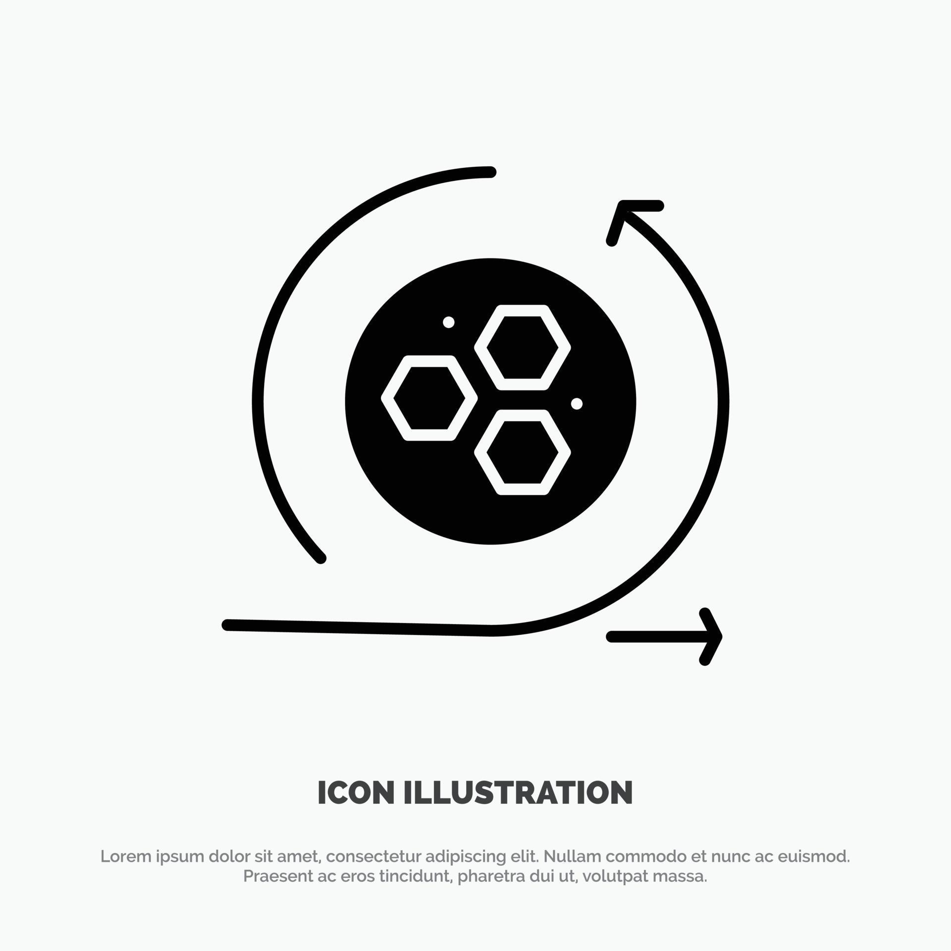 Modeling Api Modeling Science solid Glyph Icon vector 13141233 Vector Art at Vecteezy