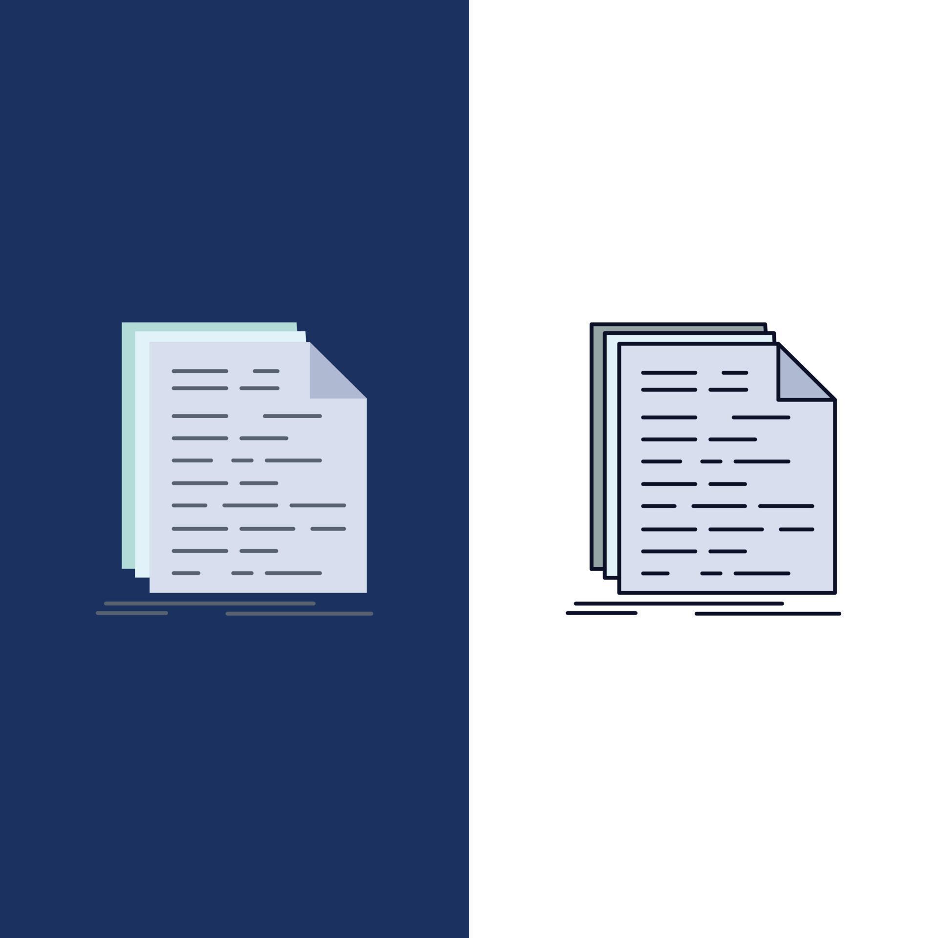 Code Coding Doc Programming Script Flat Color Icon Vector 13141618 Vector Art At Vecteezy