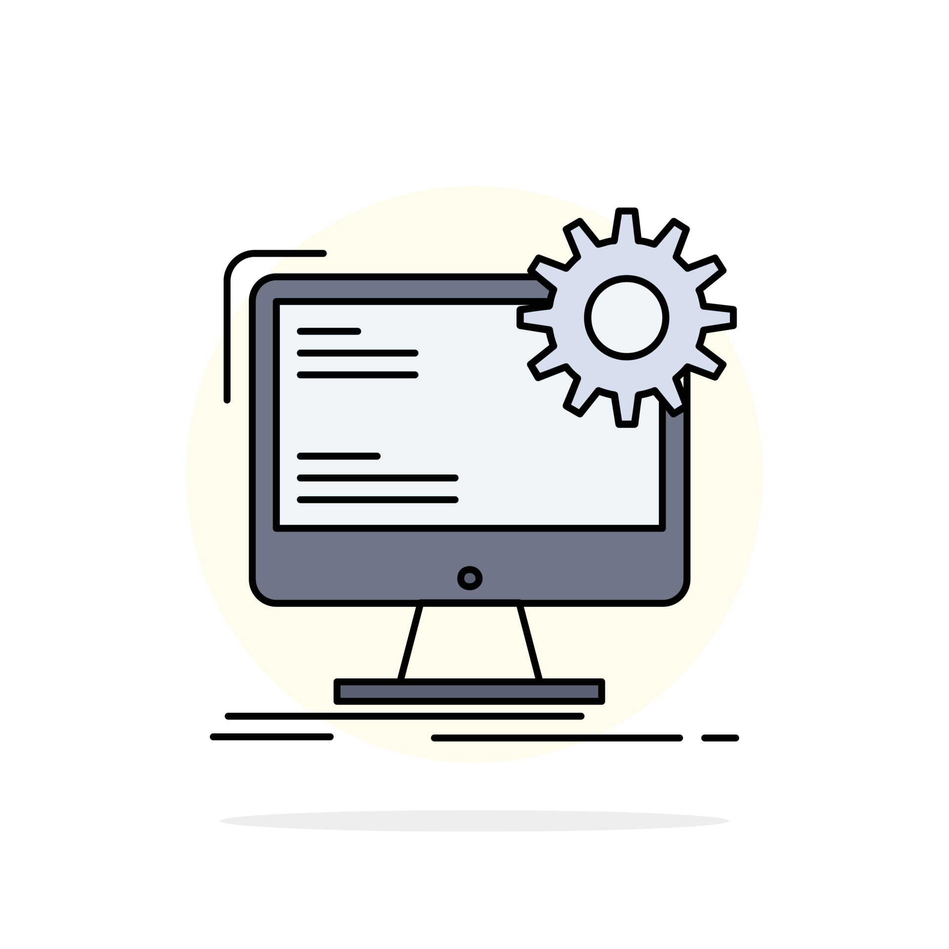 Internet layout page site static Flat Color Icon Vector 13142986 Vector Art at Vecteezy