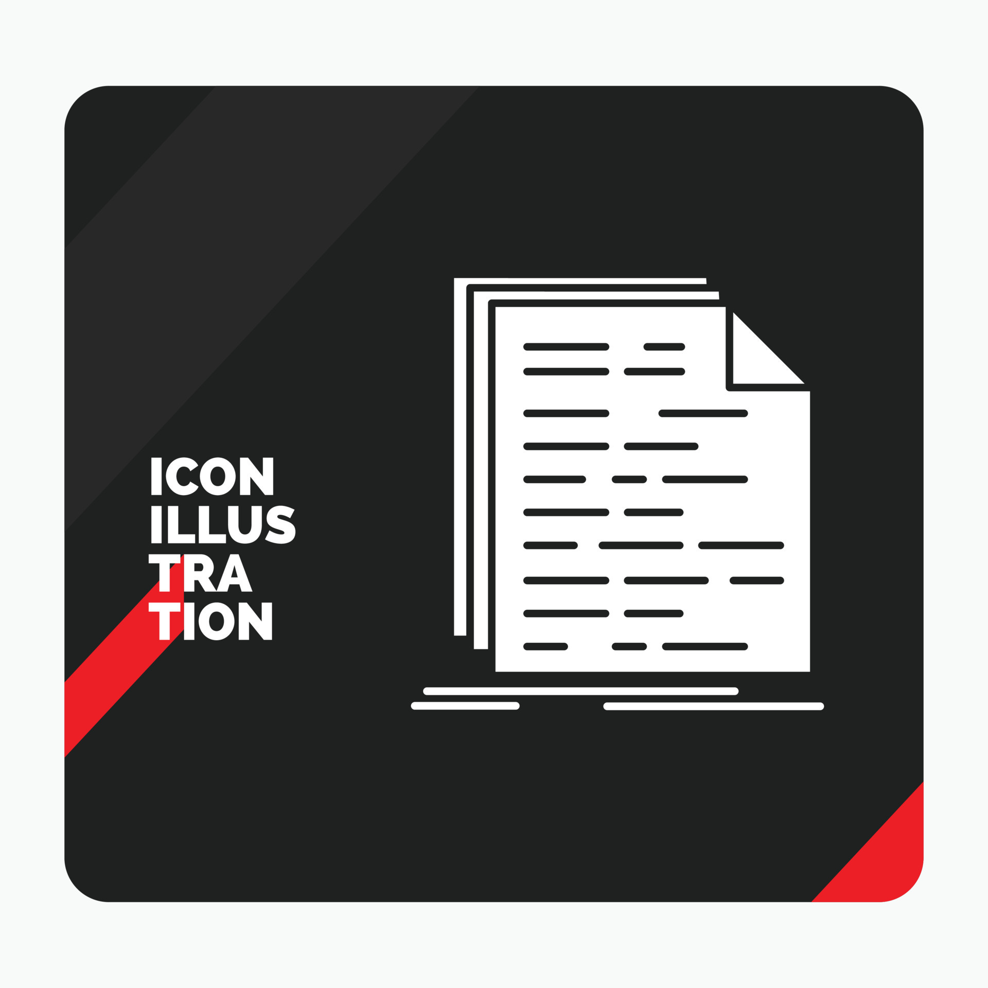 Red And Black Creative Presentation Background For Code Coding Doc Programming Script Glyph