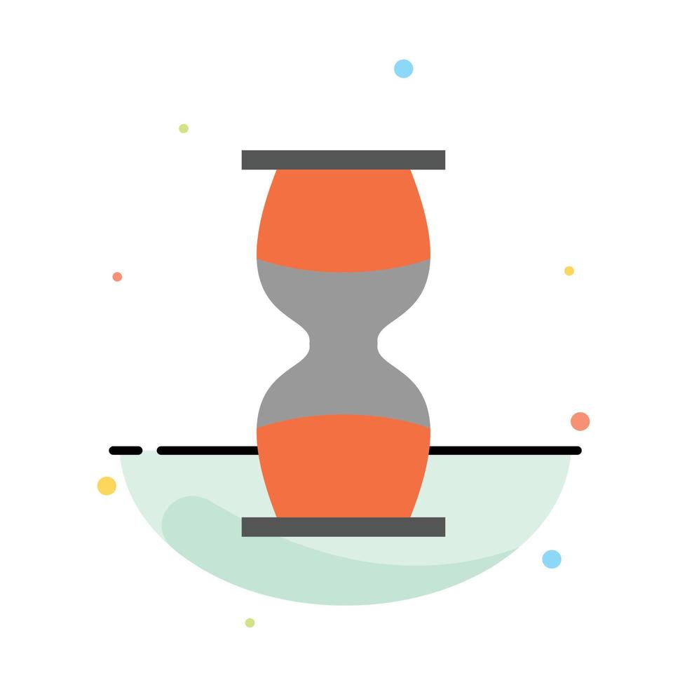 Hourglass Business Clock Sand Clock Time Timer Abstract Flat Color Icon Template 13146563 Vector