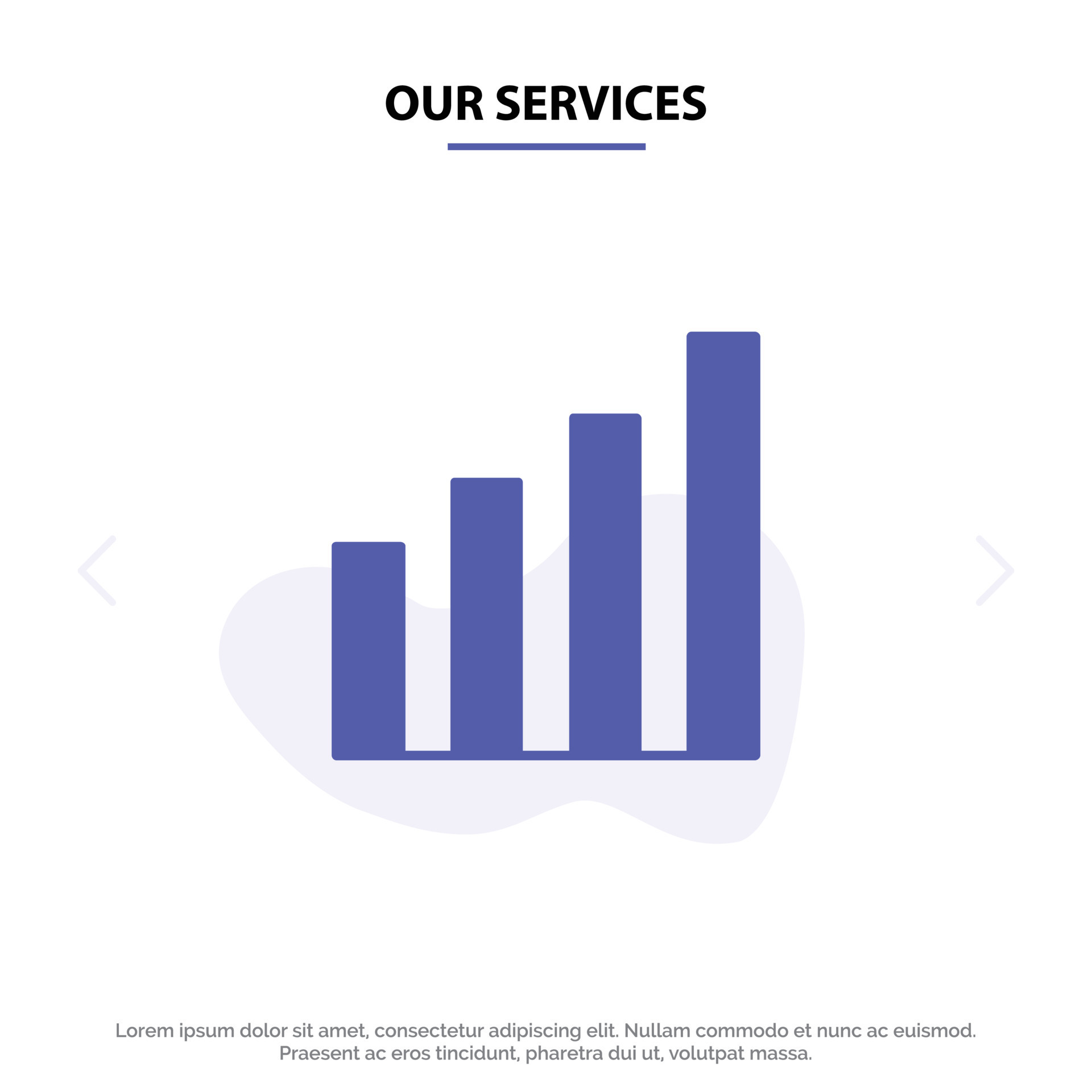 Our Services Analytic Interface Signal User Solid Glyph Icon Web card ... Our Services Analytic Interface Signal User Solid Glyph Icon Web card ...