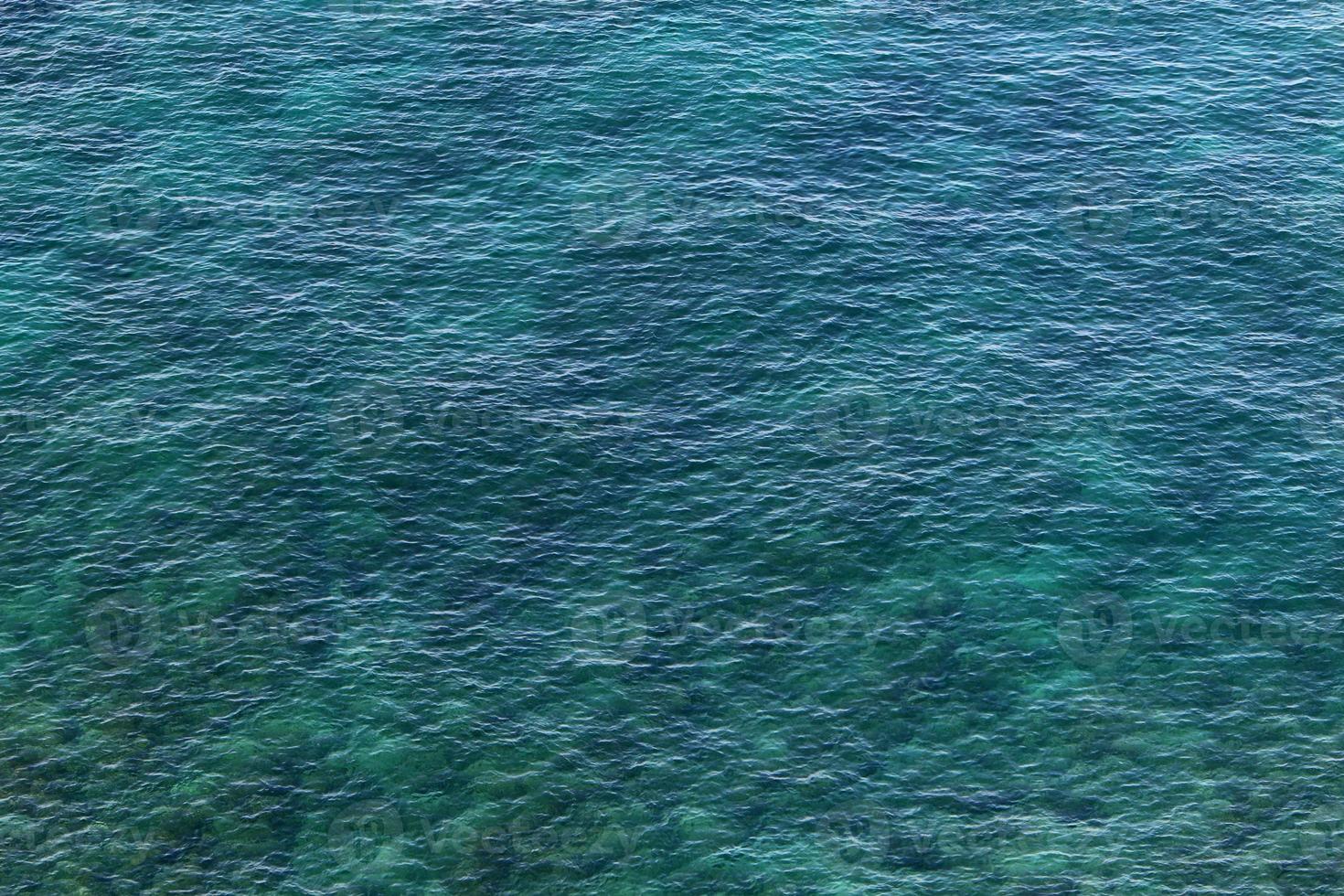 The color of the water in the mediterranean sea in shallow water ...