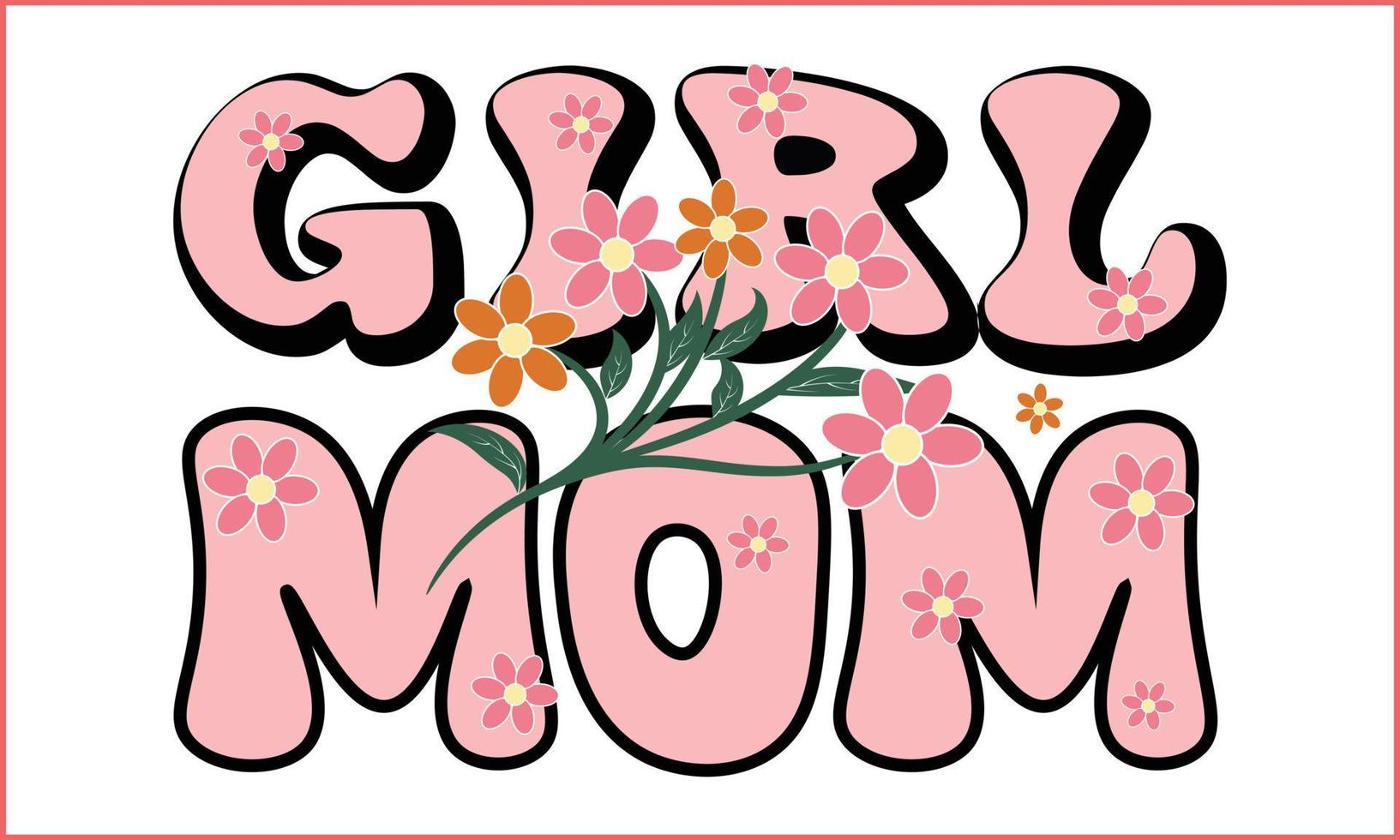 Mom T Shirt Design Vector Graphic 13154562 Vector Art At Vecteezy
