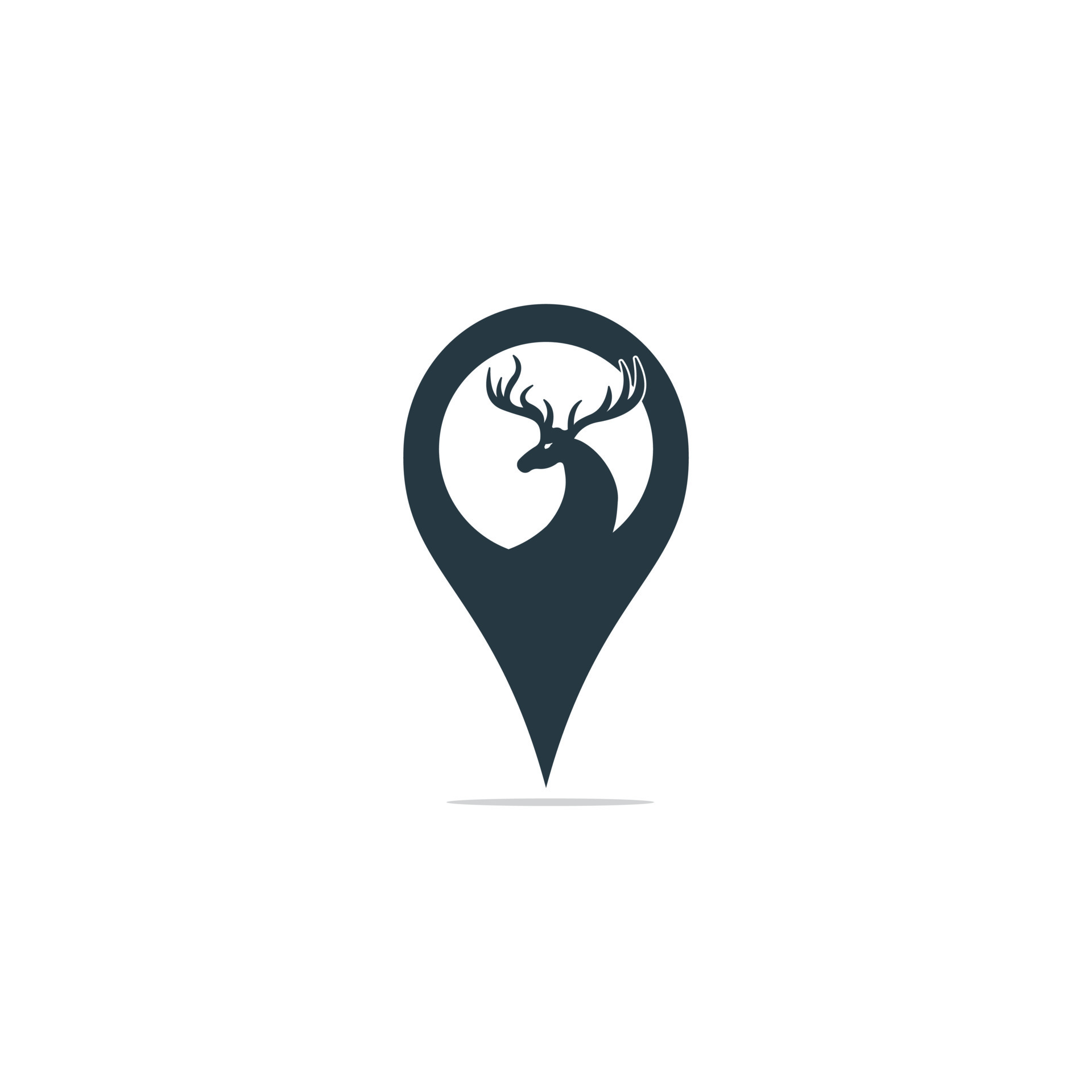 Deer and map pointer logo design. Deer locator logo design. 13156783 ... Deer and map pointer logo design. Deer locator logo design. 13156783 ...