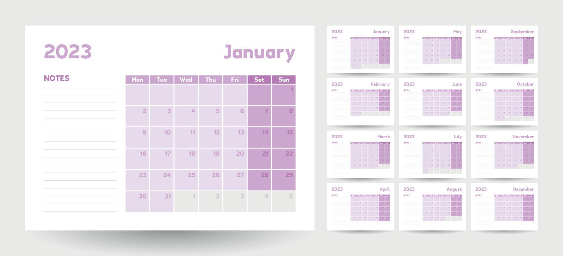 Free Monthly Calendar Template 2023 - Printable Template Calendar Free Monthly Calendar Template 2023 - Printable Template Calendar