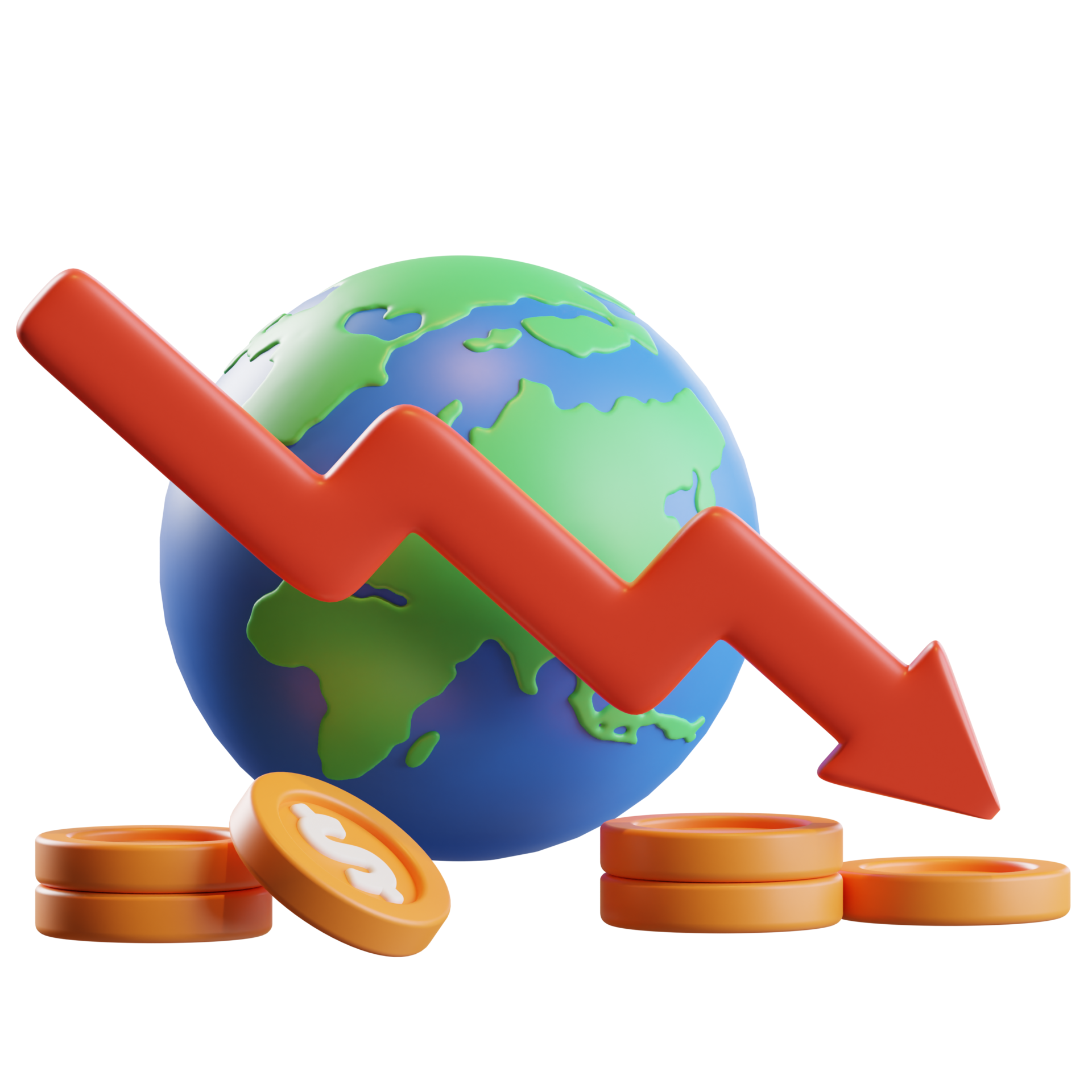 Global Economy Income 3d Illustration 13167061 PNG Global Economy Income 3d Illustration 13167061 PNG