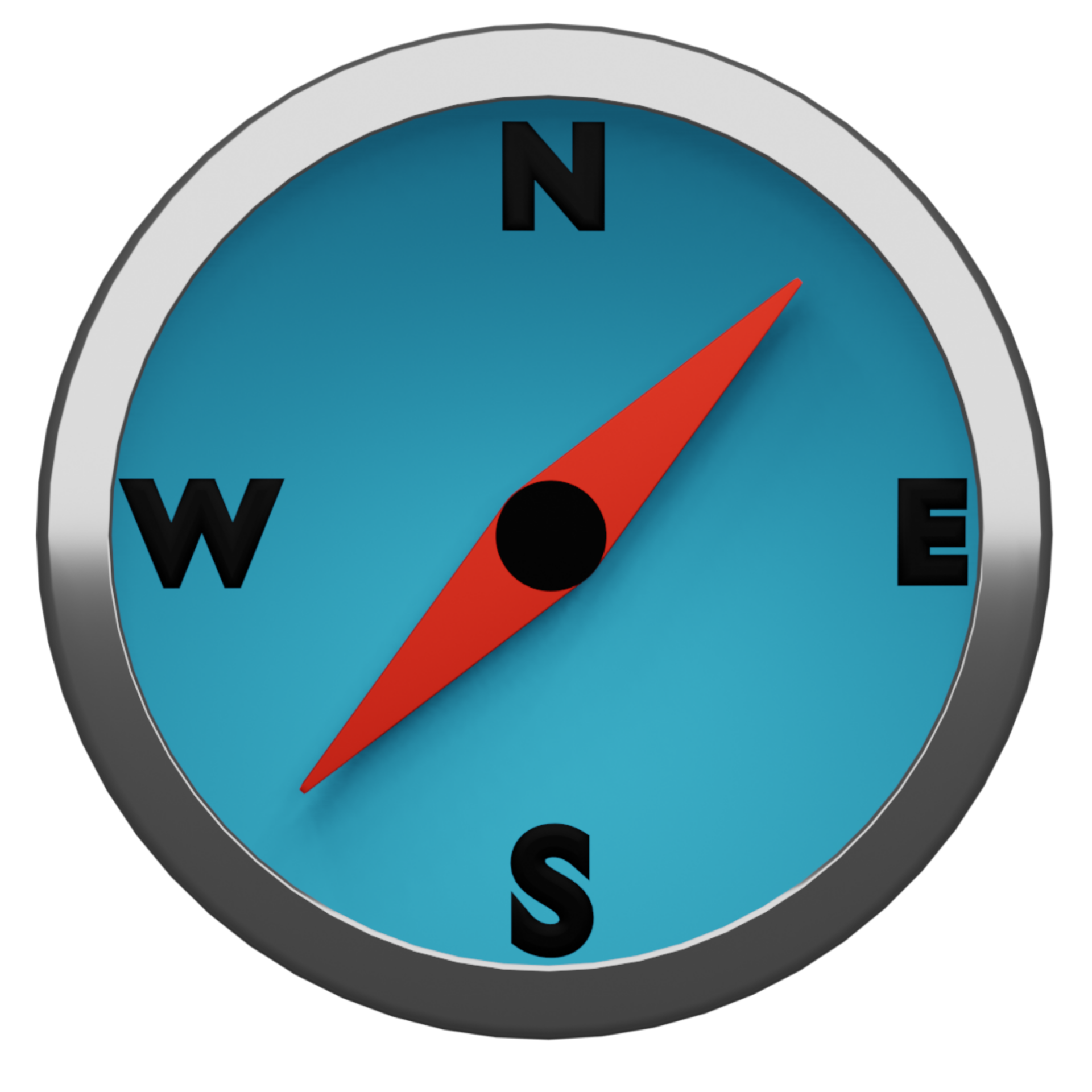 Compass 3d Icon Blue Color Perfect To Use As An Additional Element In Your Design 13168137 Png