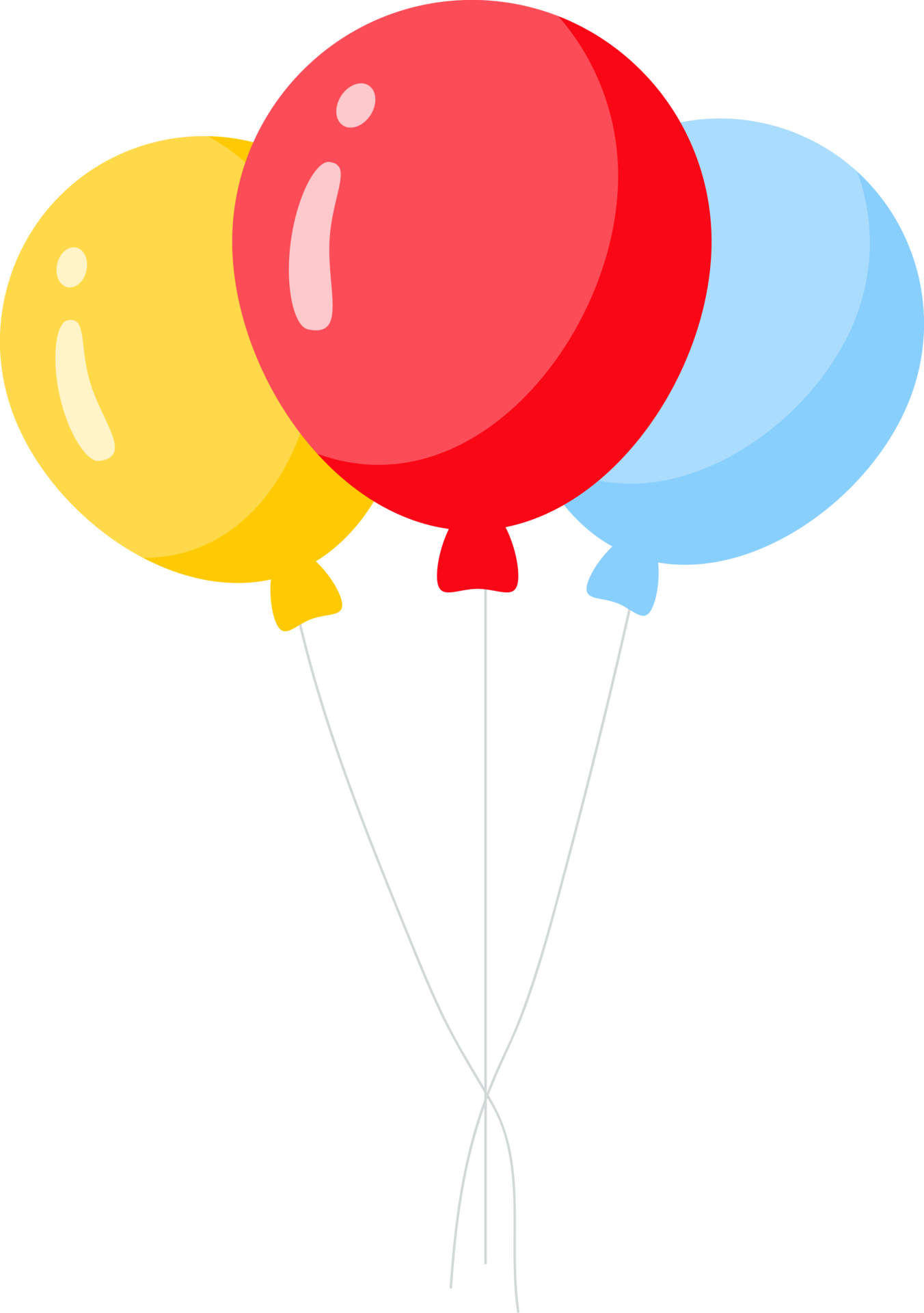 Dibujos Animados De Globos Fiesta Para Elementos Png
