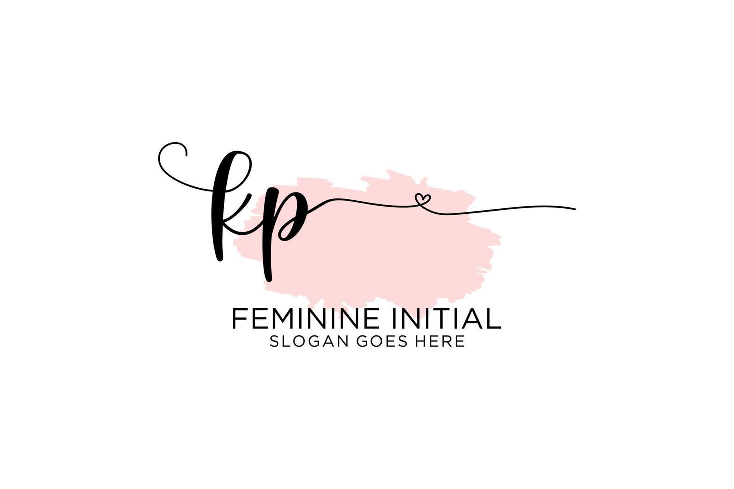 Initial KP beauty monogram and elegant logo design handwriting logo of ... Initial KP beauty monogram and elegant logo design handwriting logo of ...