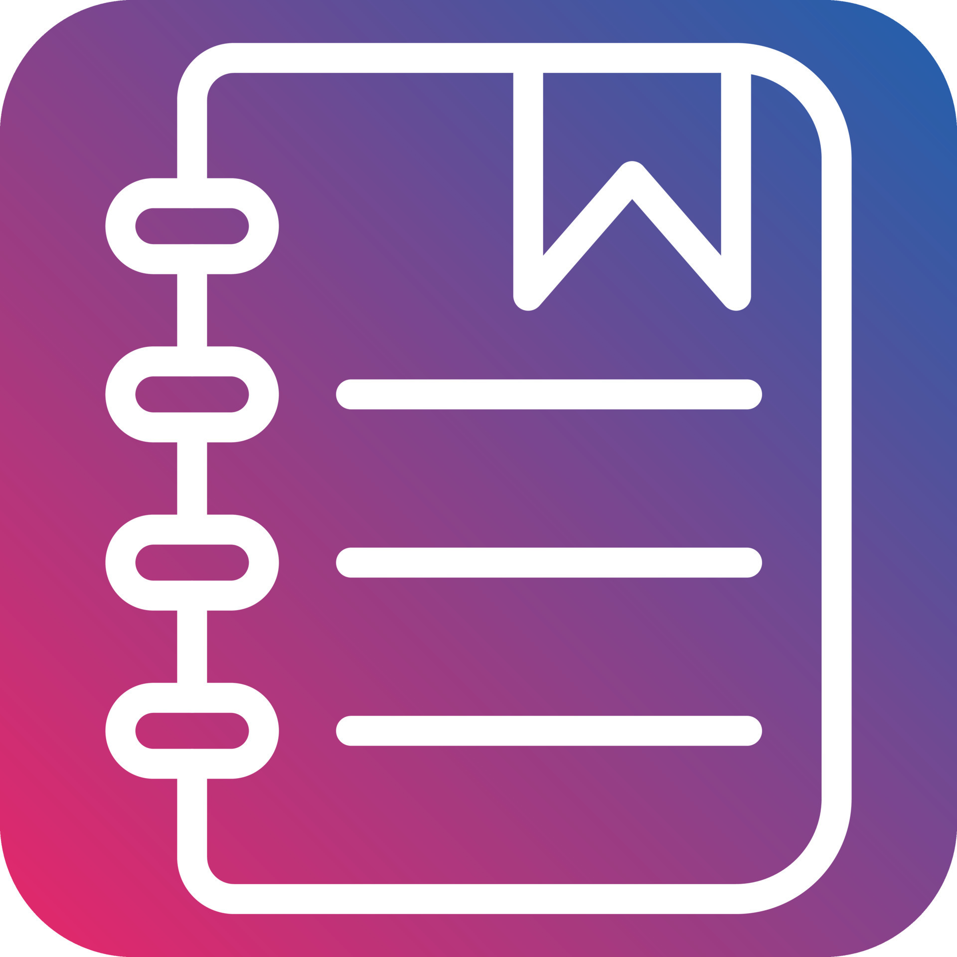 Notepad Icon Style 13173074 Vector Art at Vecteezy