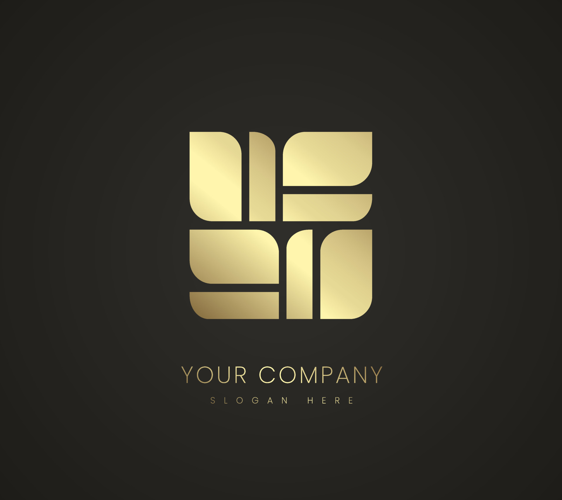 Premium company LOGO, Icon, Symbol templates design, Golden colorized ... Premium company LOGO, Icon, Symbol templates design, Golden colorized ...